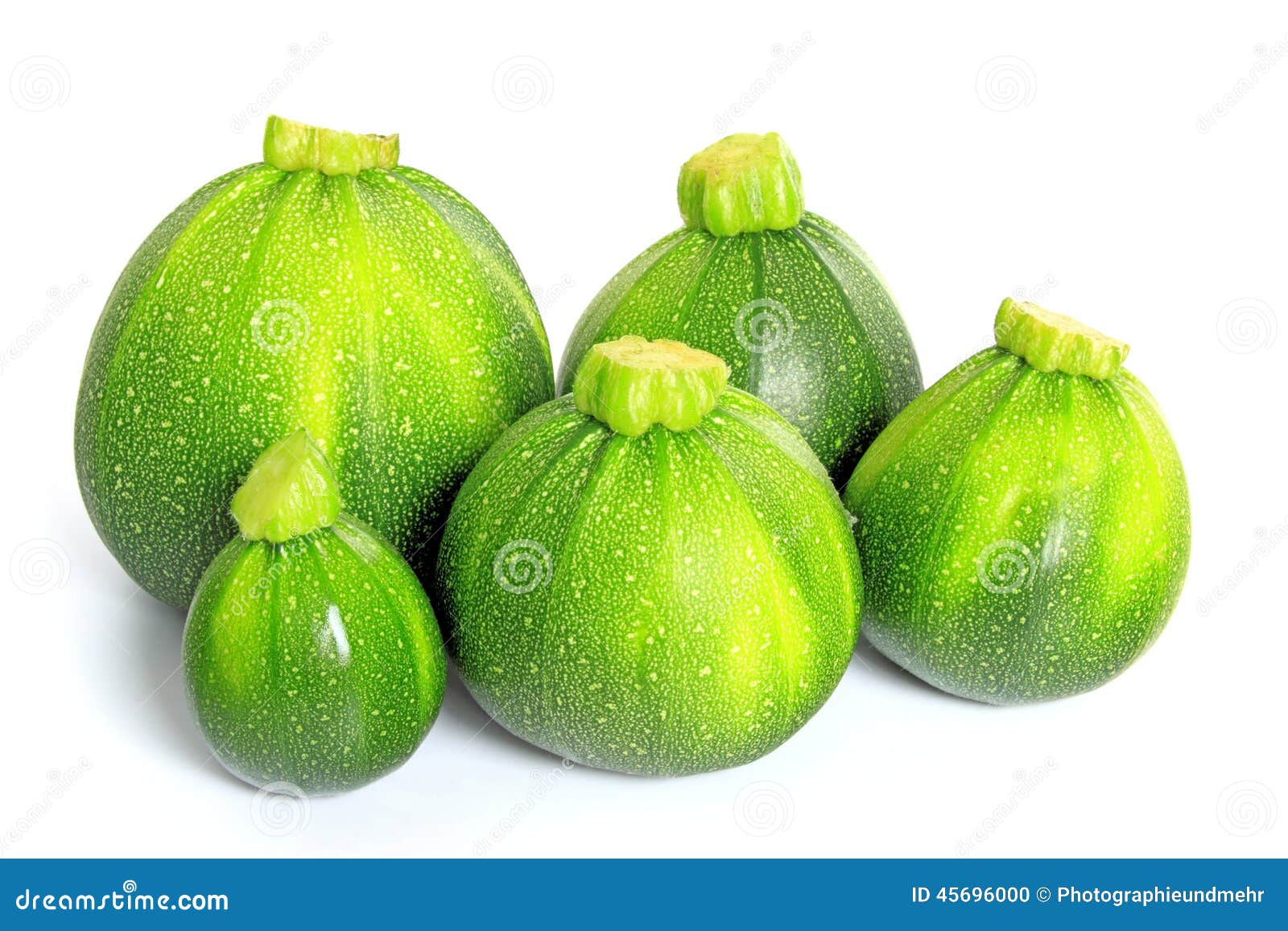 Round courgettes stock photo. Image of healthy, ornamental - 45696000