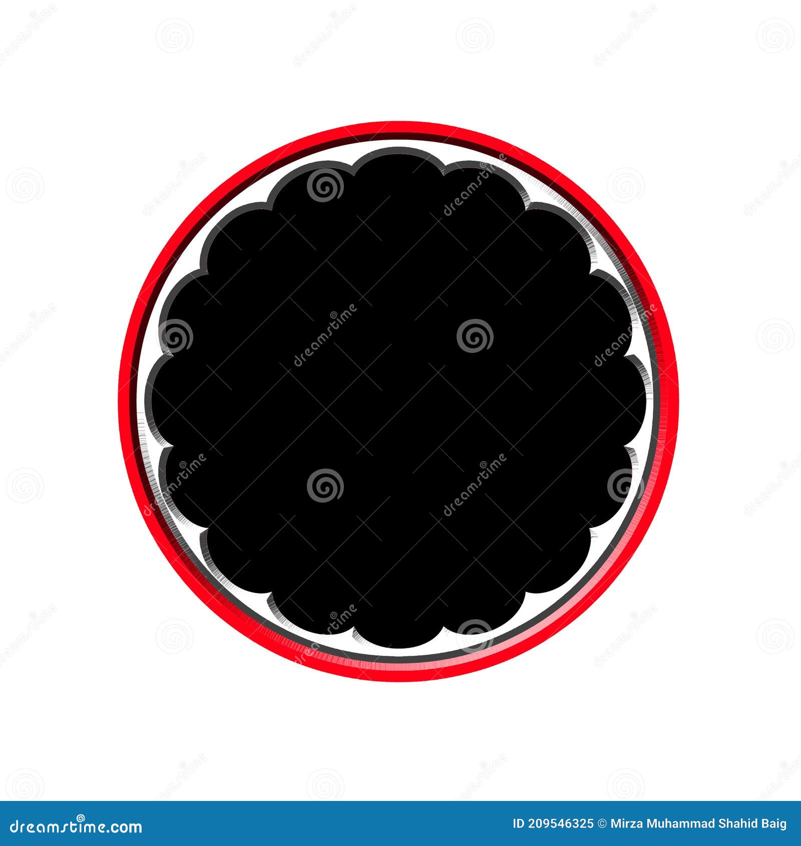 Beautiful 3d Round Shape Glossy Button Set-10 Stock Illustration ...