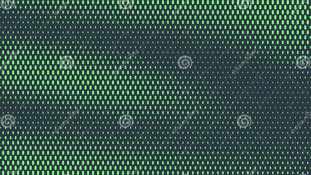 Round Dashes Halftone Pattern Flowing Effect Vector Vivid Turquoise ...
