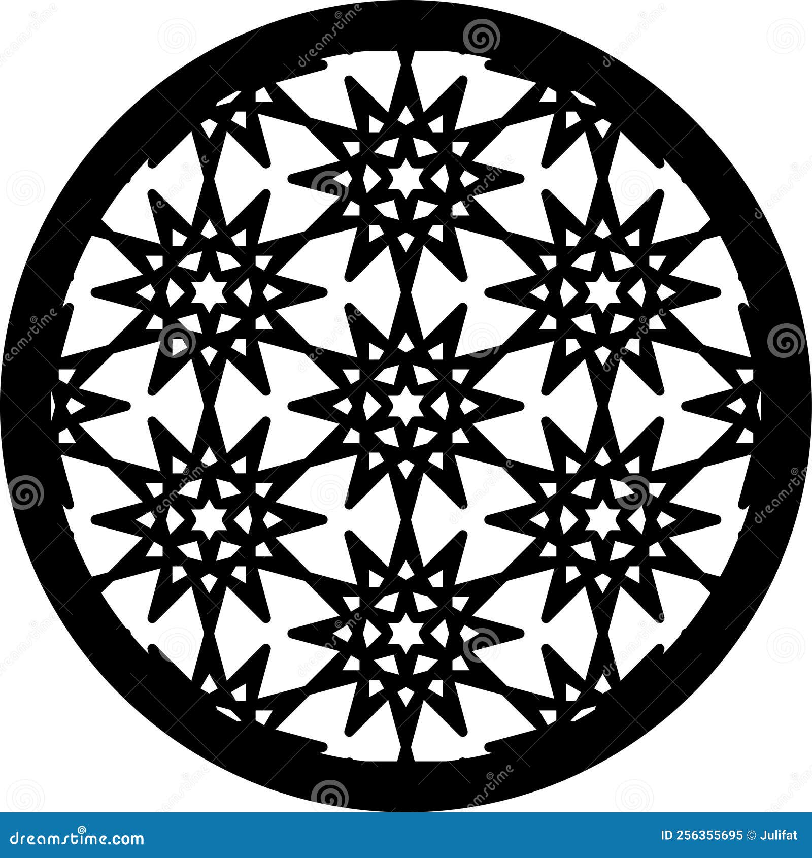 Round Decorative Coaster Design. Laser Cut Coaster. Laser Cutting Panel ...