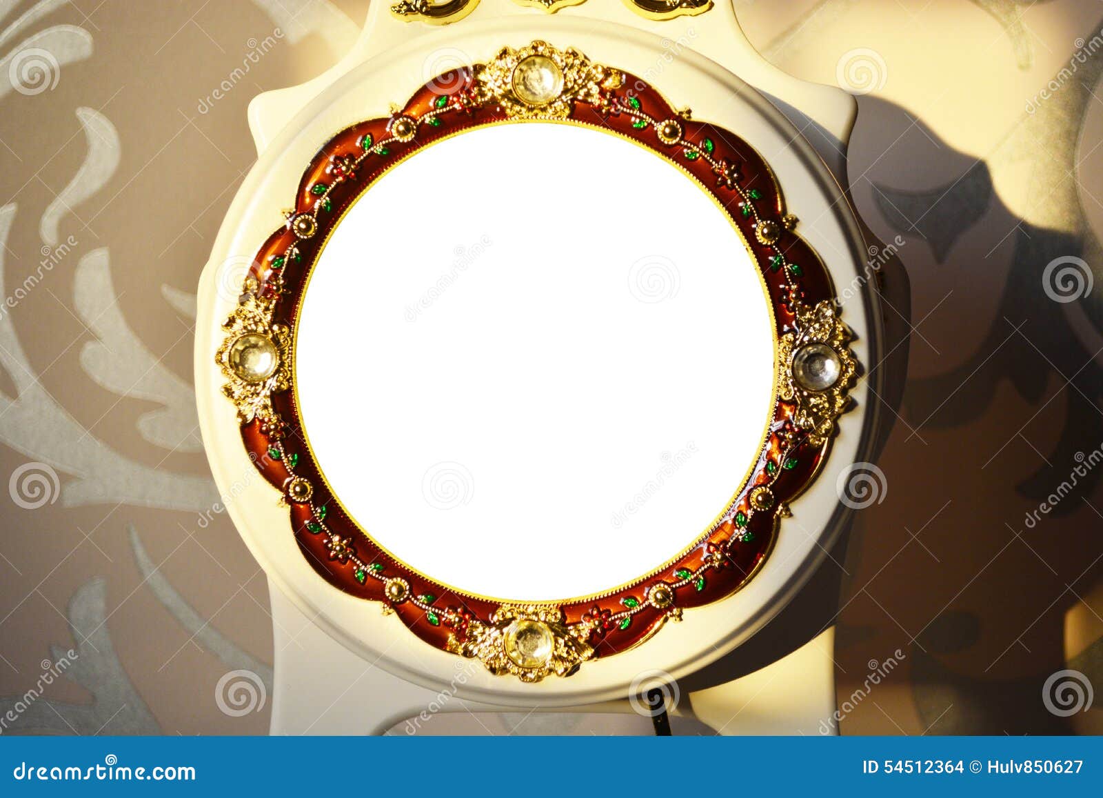 Round Decorative Frame or Picture Frame Stock Photo - Image of eroup ...