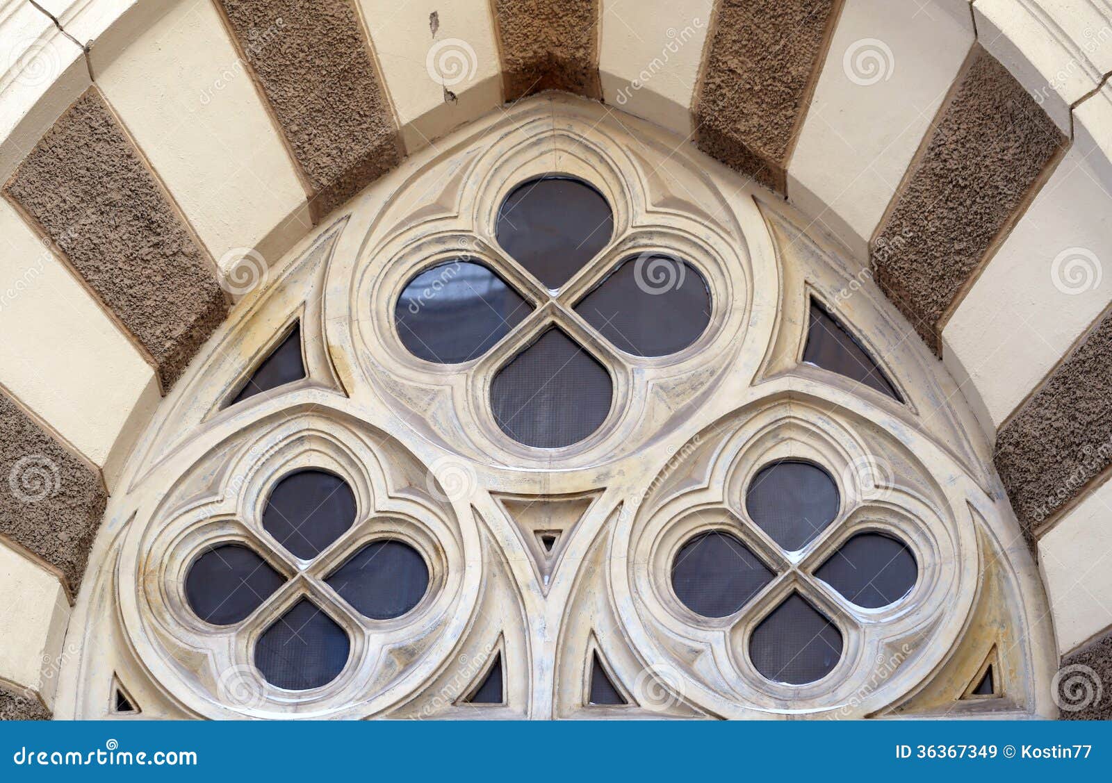 Round decorative window stock image. Image of colorful - 36367349
