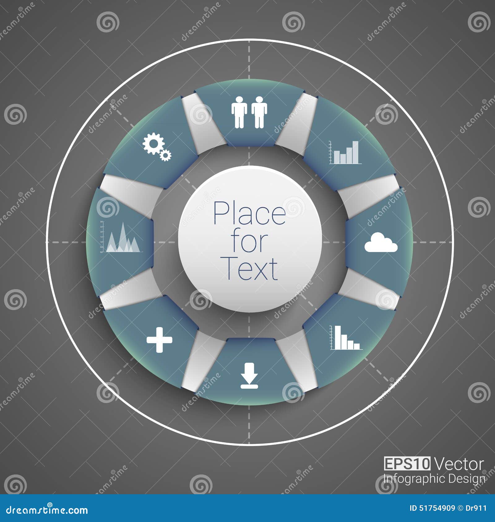 Round design stock vector. Illustration of layout, design - 51754909