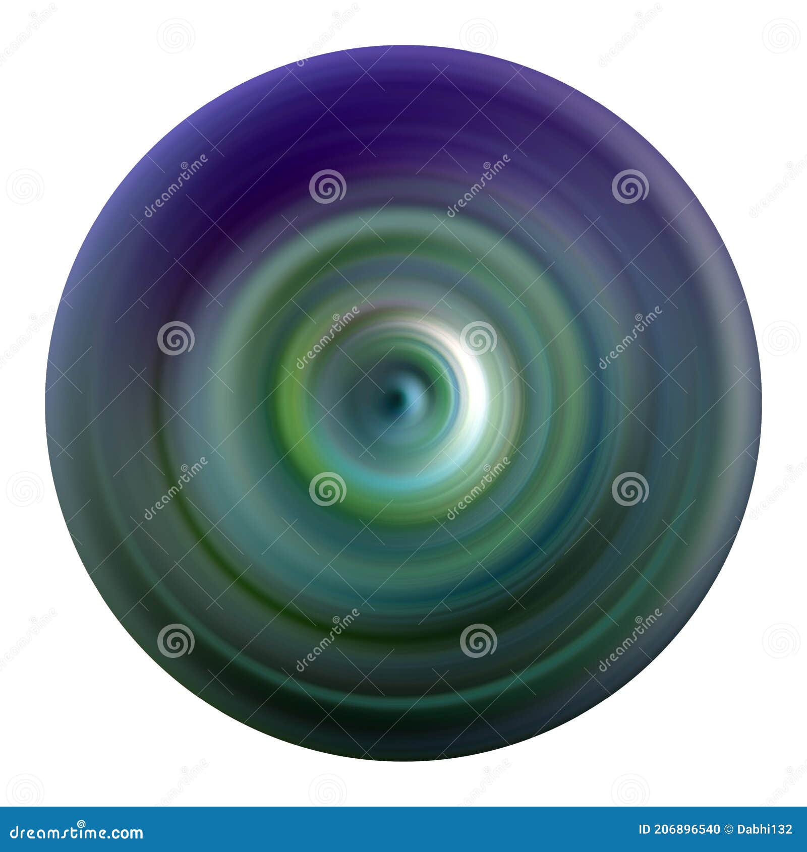 Round Digital Wall Tiles Decor Design Stock Illustration - Illustration ...