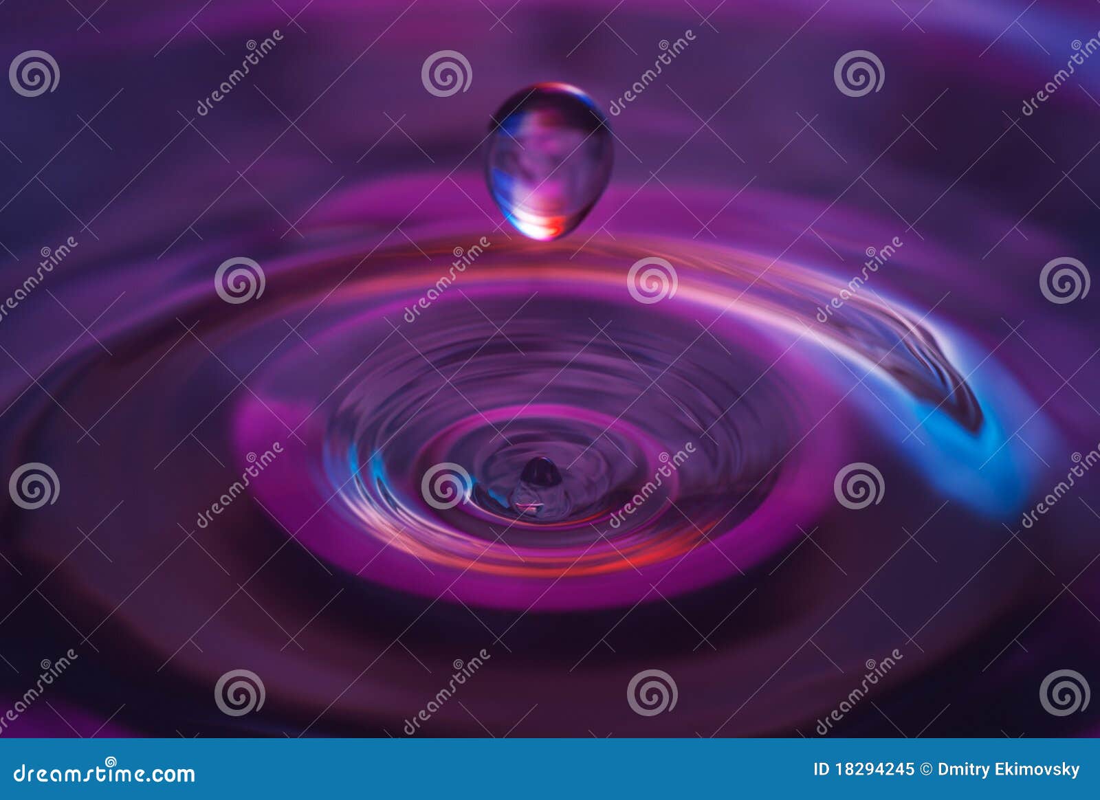The round drop of water stock image. Image of transparent - 18294245