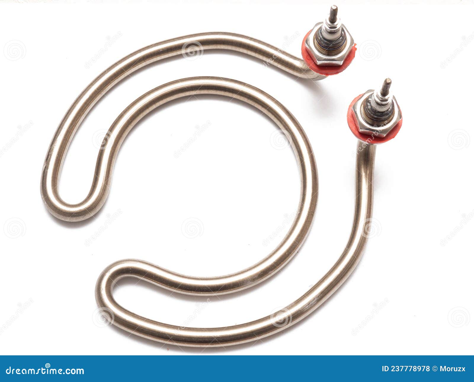 Round Electrical Heating Element Isolated Stock Photo - Image of energy ...