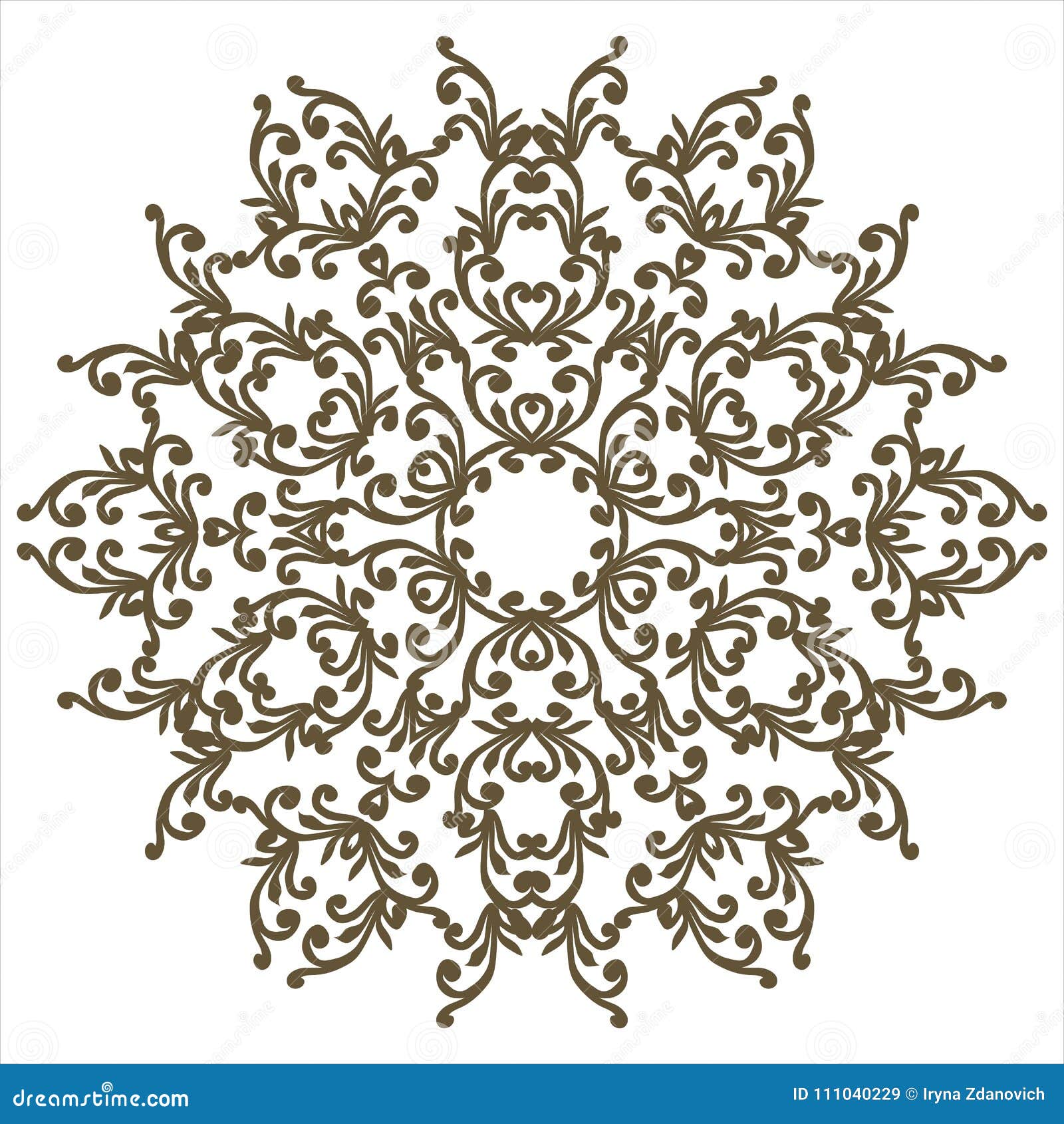 Round Element for Design. Can Be Used for Wallpaper, Background ...