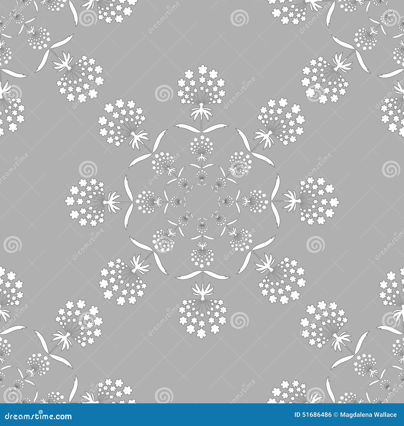 Round embroidery wallpaper stock vector. Illustration of cute - 51686486