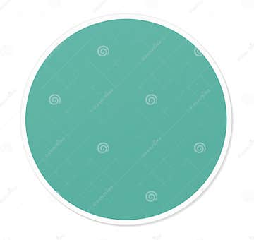 Round Empty Green Circle Vector Illustration Stock Illustration ...