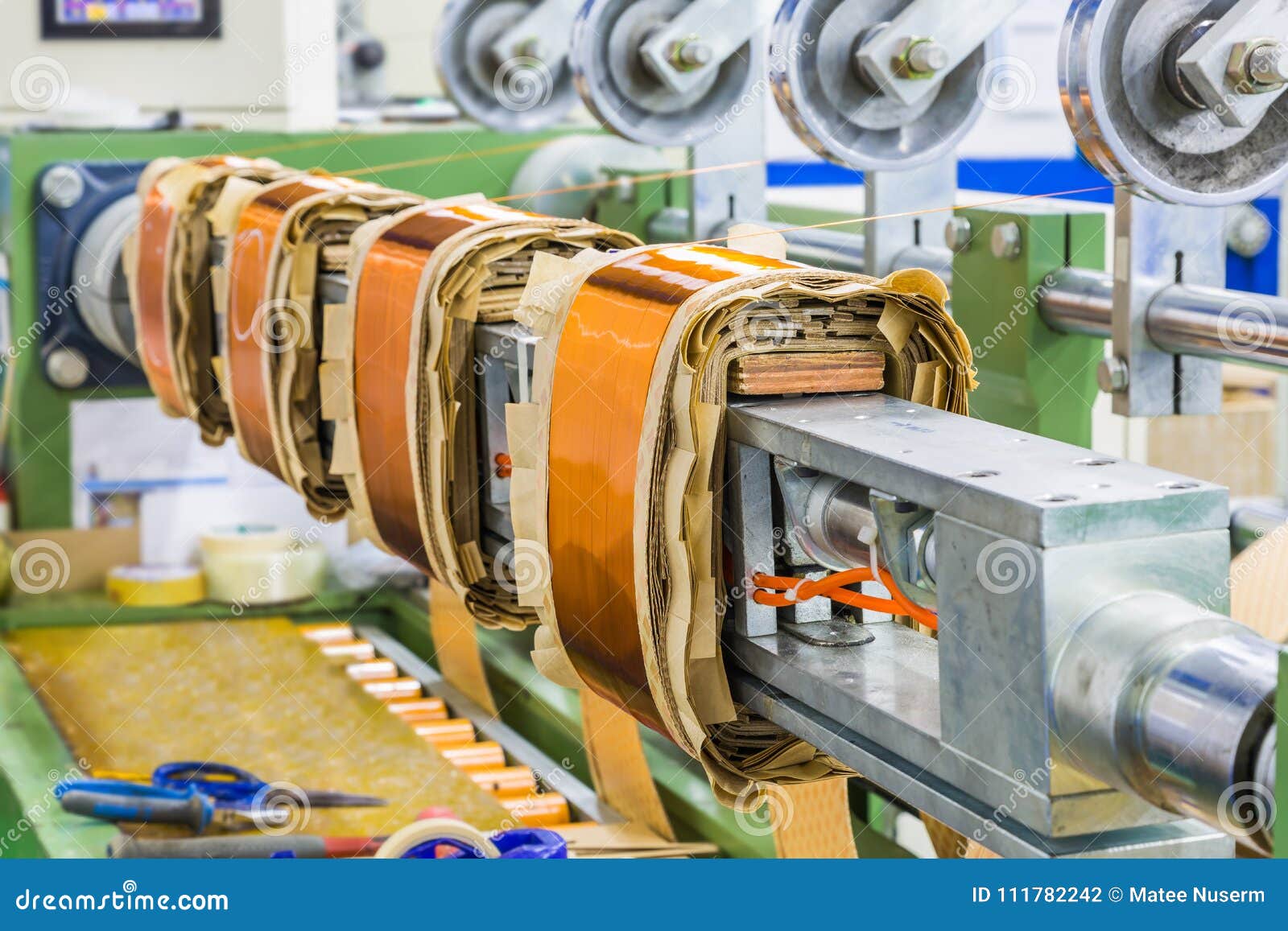 Rectangular Coils For Distribution Transformers On Winding Machine ...