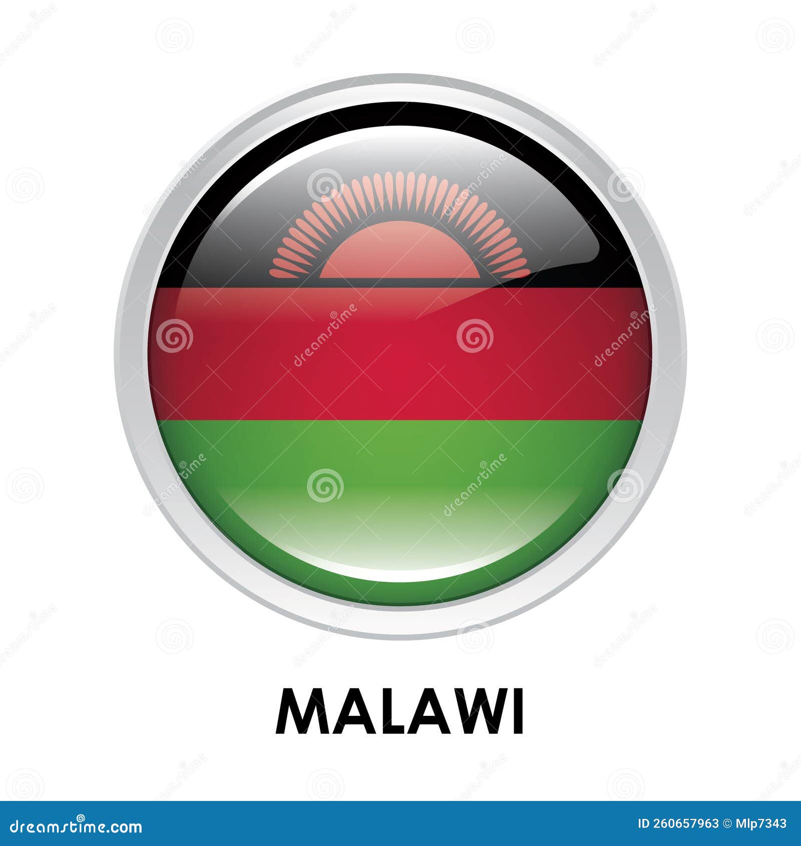 Round Flag Of Malawi Royalty-Free Stock Photography | CartoonDealer.com ...