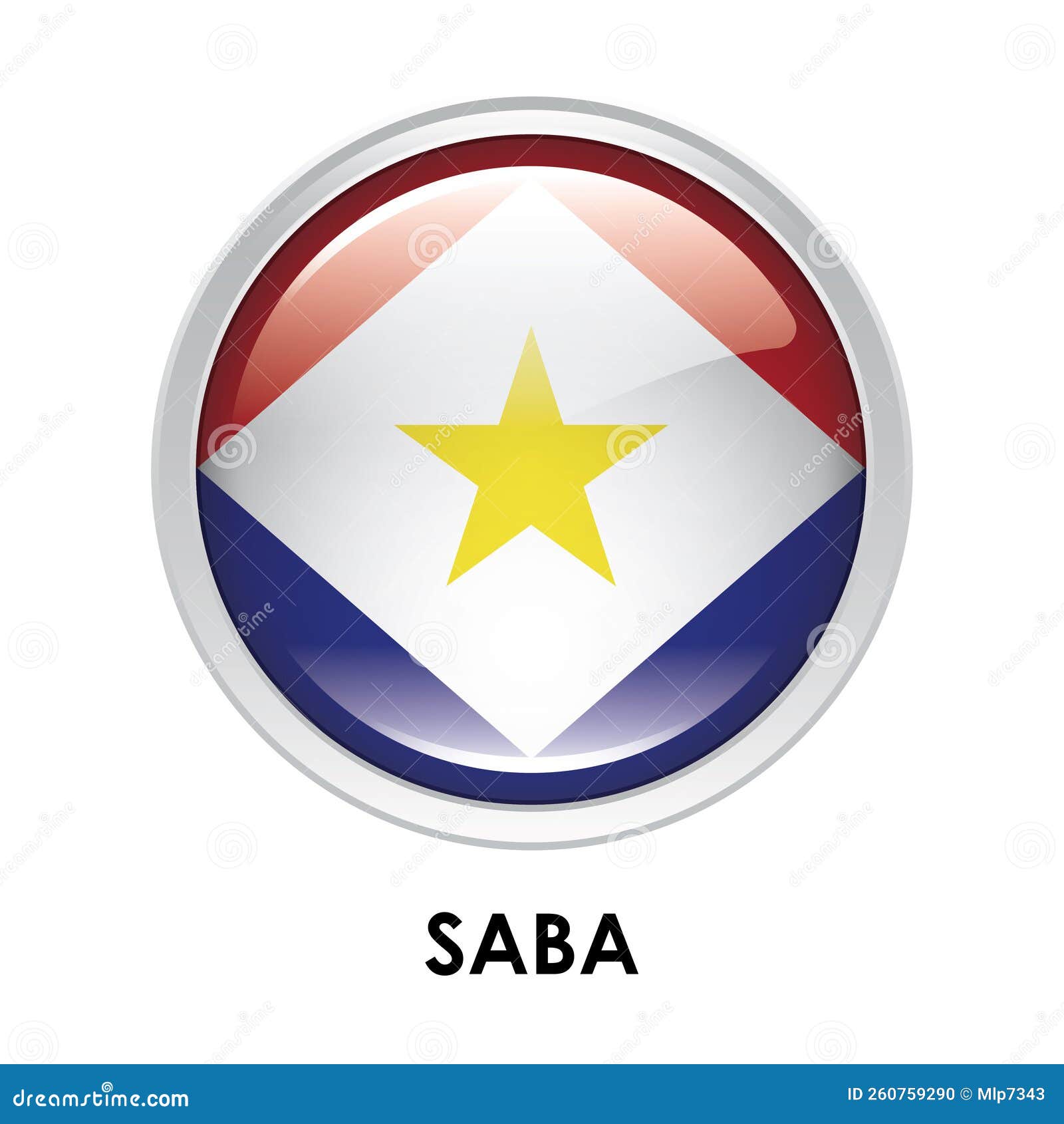 Flag Of Saba From Brush Strokes. Flag Of Saba On Transparent Background ...