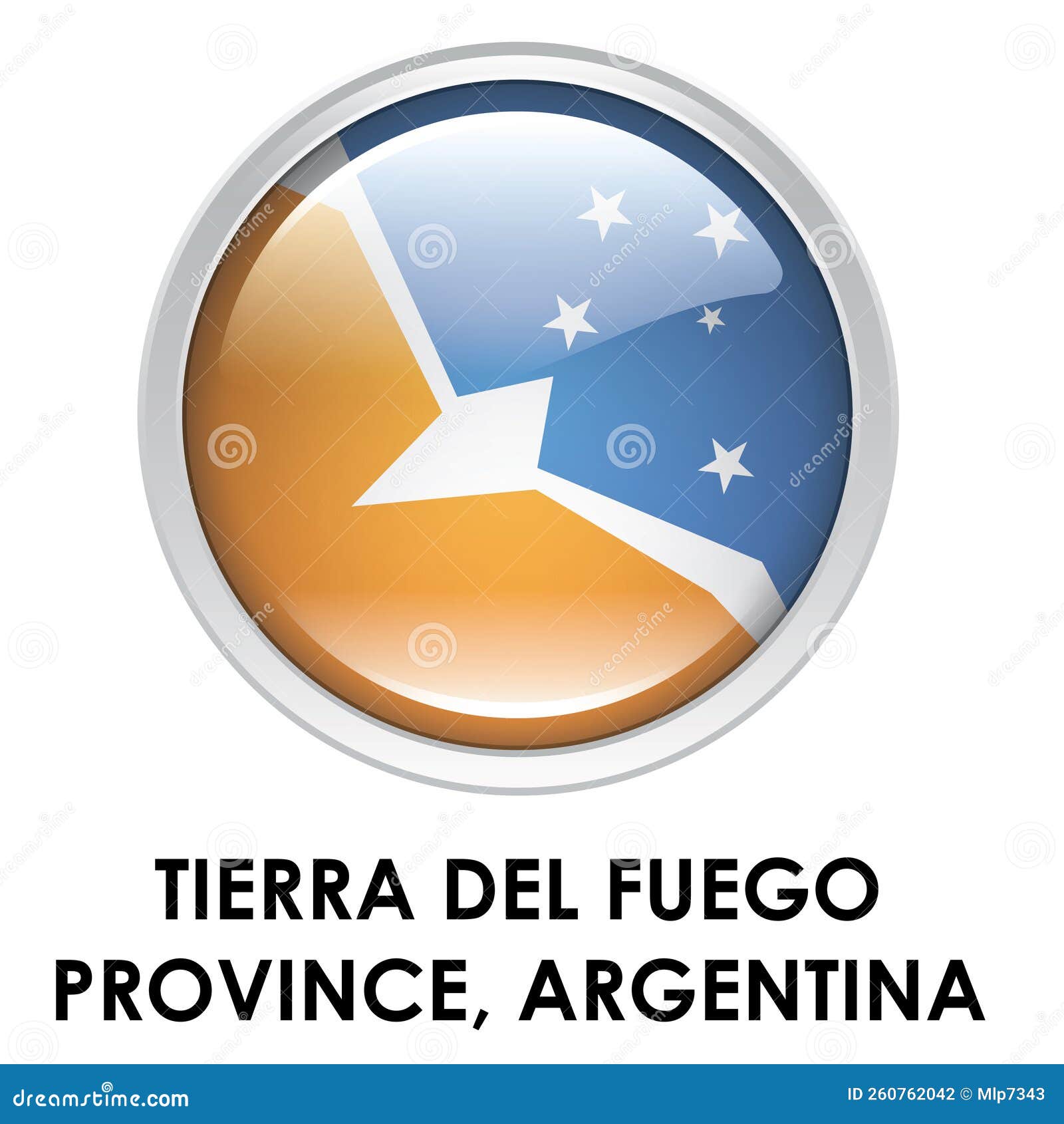 Round Flag Of Tierra Del Fuego Province, Argentina Stock Photography ... Round Flag Of Tierra Del Fuego Province, Argentina Stock Photography ...