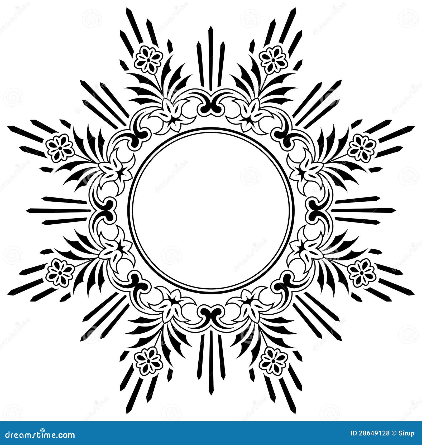 Round Floral Calligraphic Border Royalty Free Stock Photos - Image ... Round Floral Calligraphic Border Royalty Free Stock Photos - Image ...