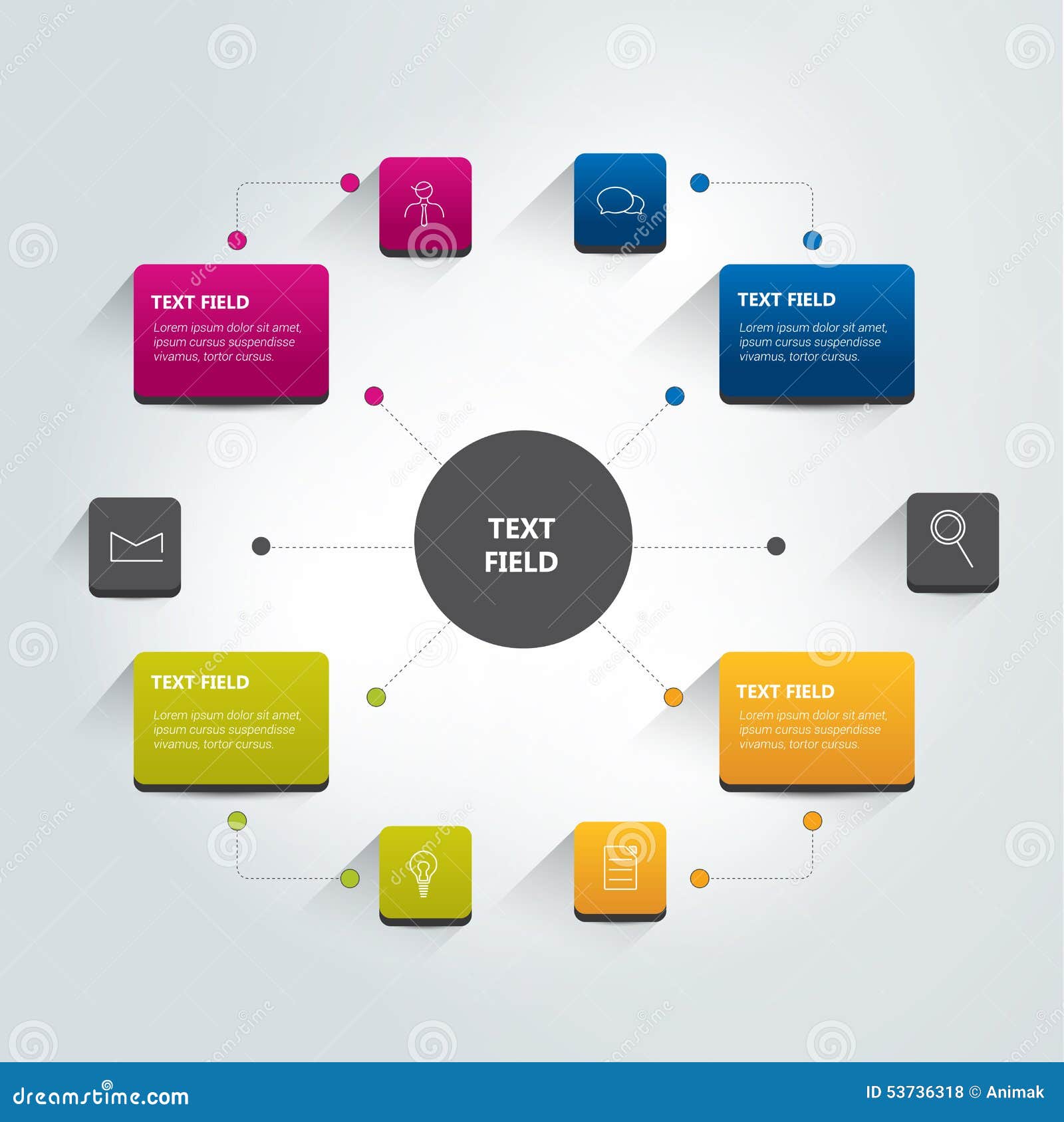Infographics Scheme Of Anatomical Structure Of Human Nervous System ...