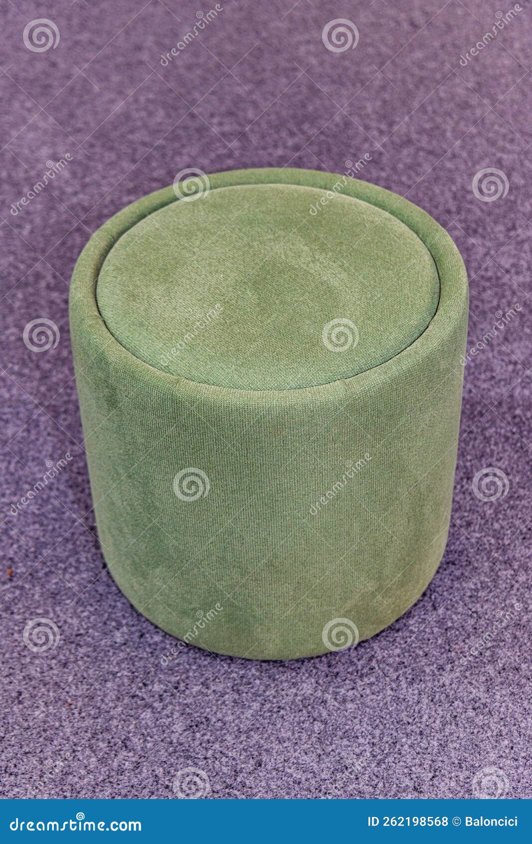 Round Foot Stool stock photo. Image of furniture, living - 262198568