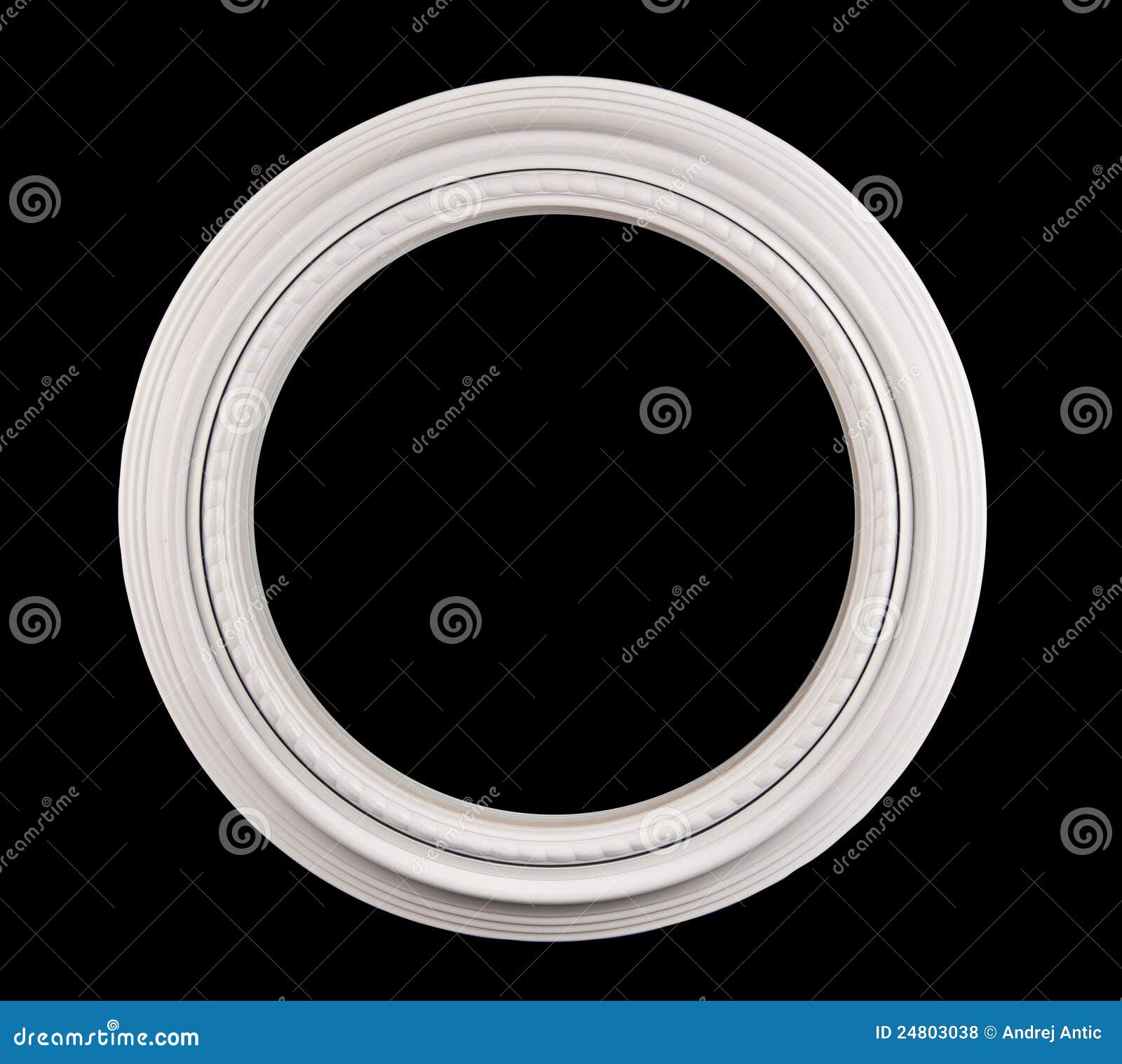 Round frame stock photo. Image of design, carved, decorate - 24803038