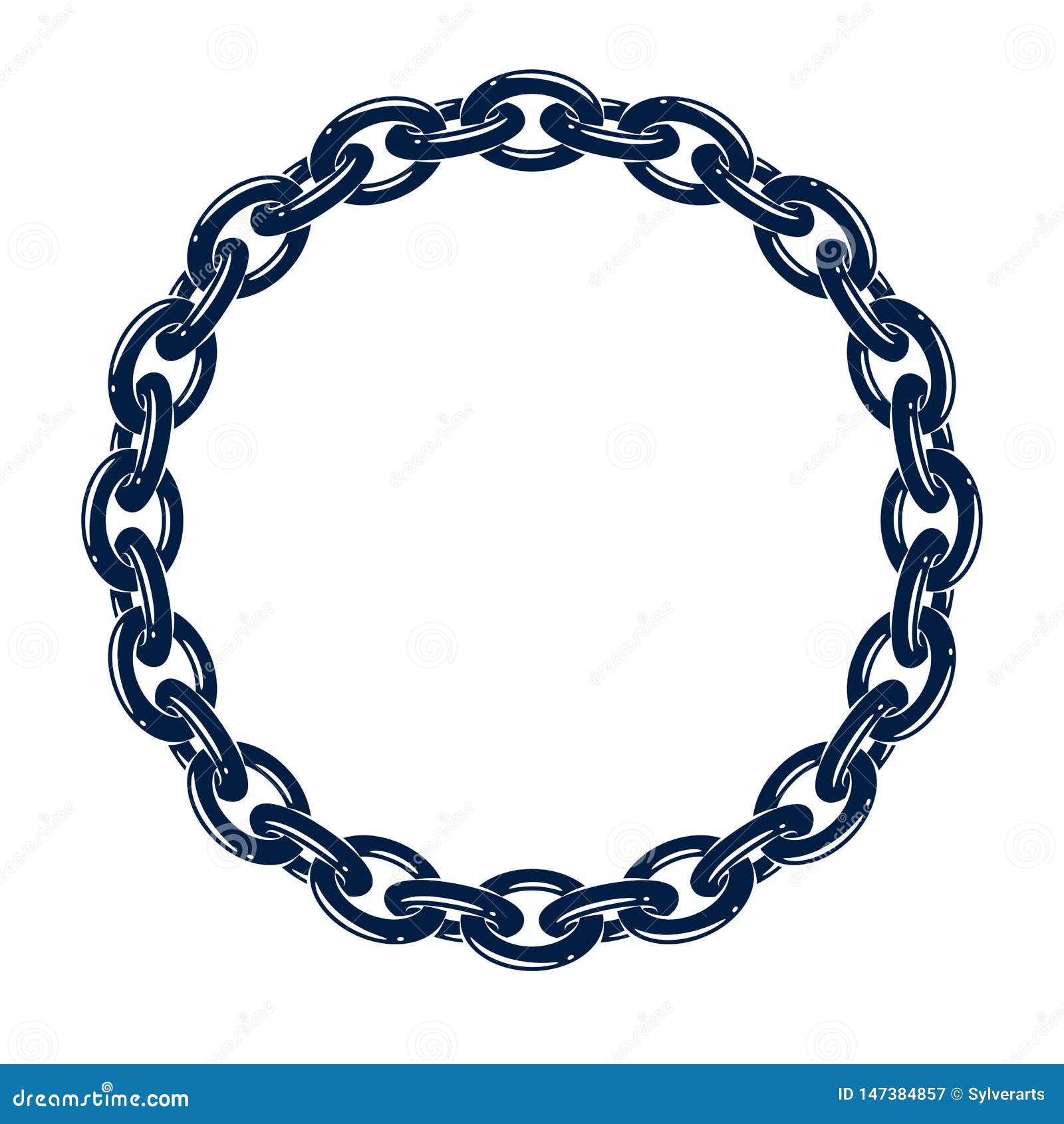 Circle Chain Stock Image | CartoonDealer.com #4527157