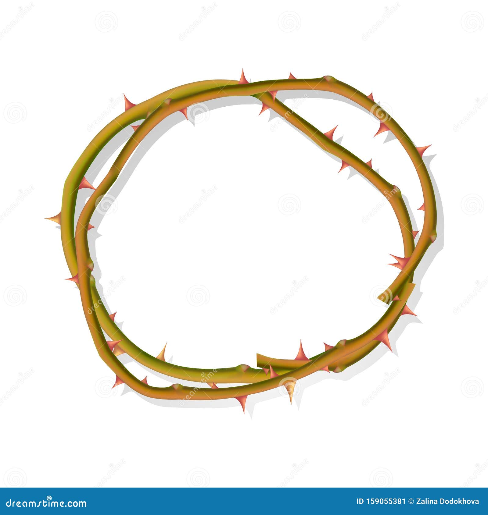 Frame Of Thorns Royalty-Free Stock Photo | CartoonDealer.com #196414443