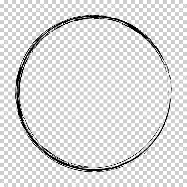 Round Frame on Transparent Background Stock Vector - Illustration of ...