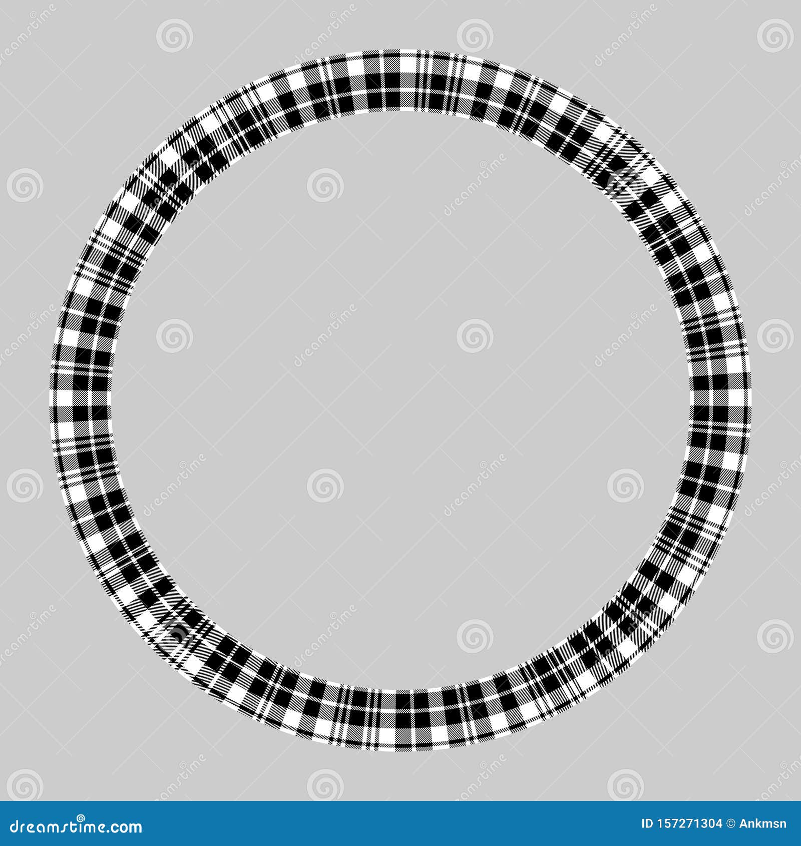 Round Frame Vector Vintage Pattern Design Template. Circle Border ...