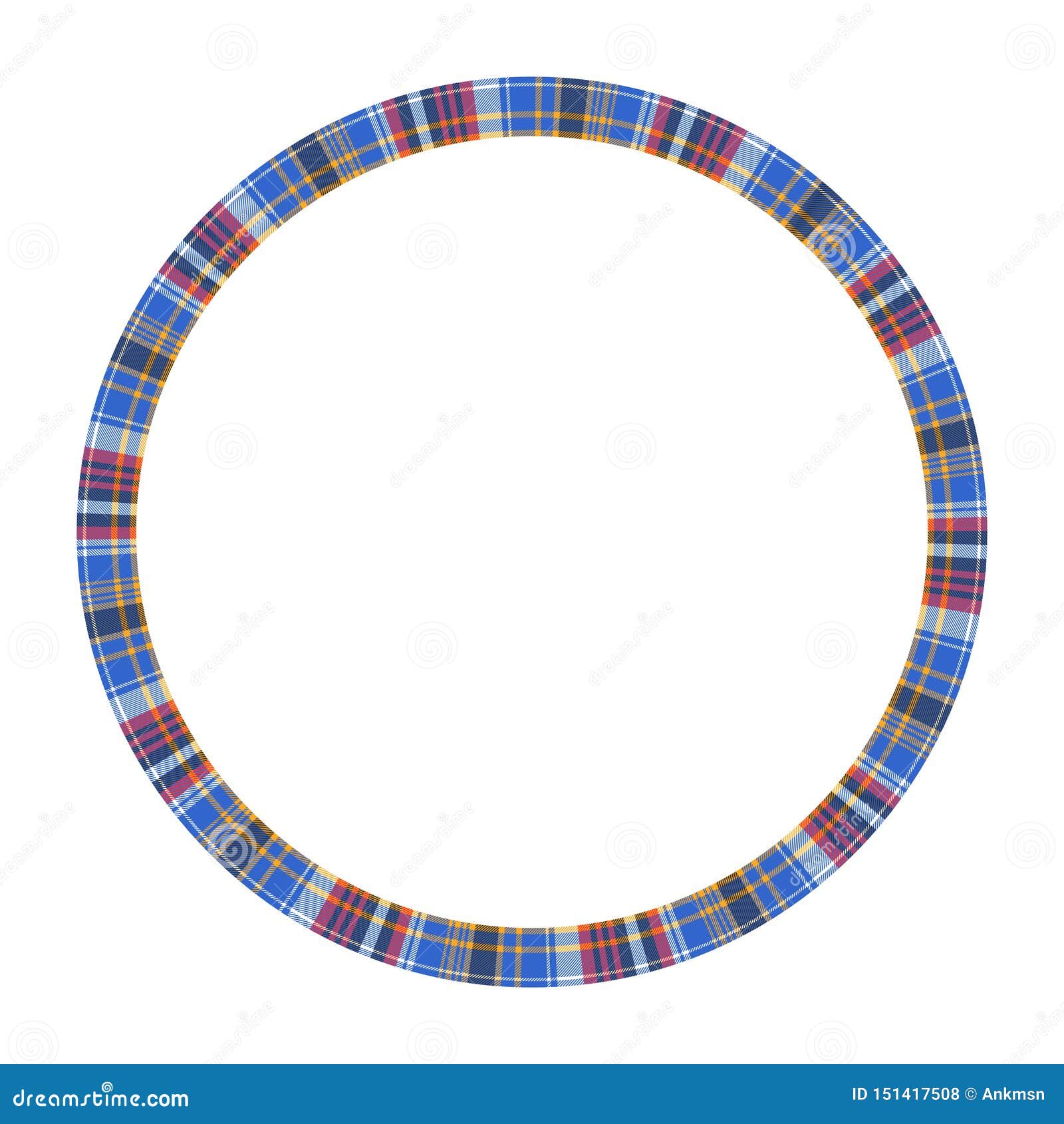 Round Frame Vector Vintage Pattern Design Template. Circle Border ...