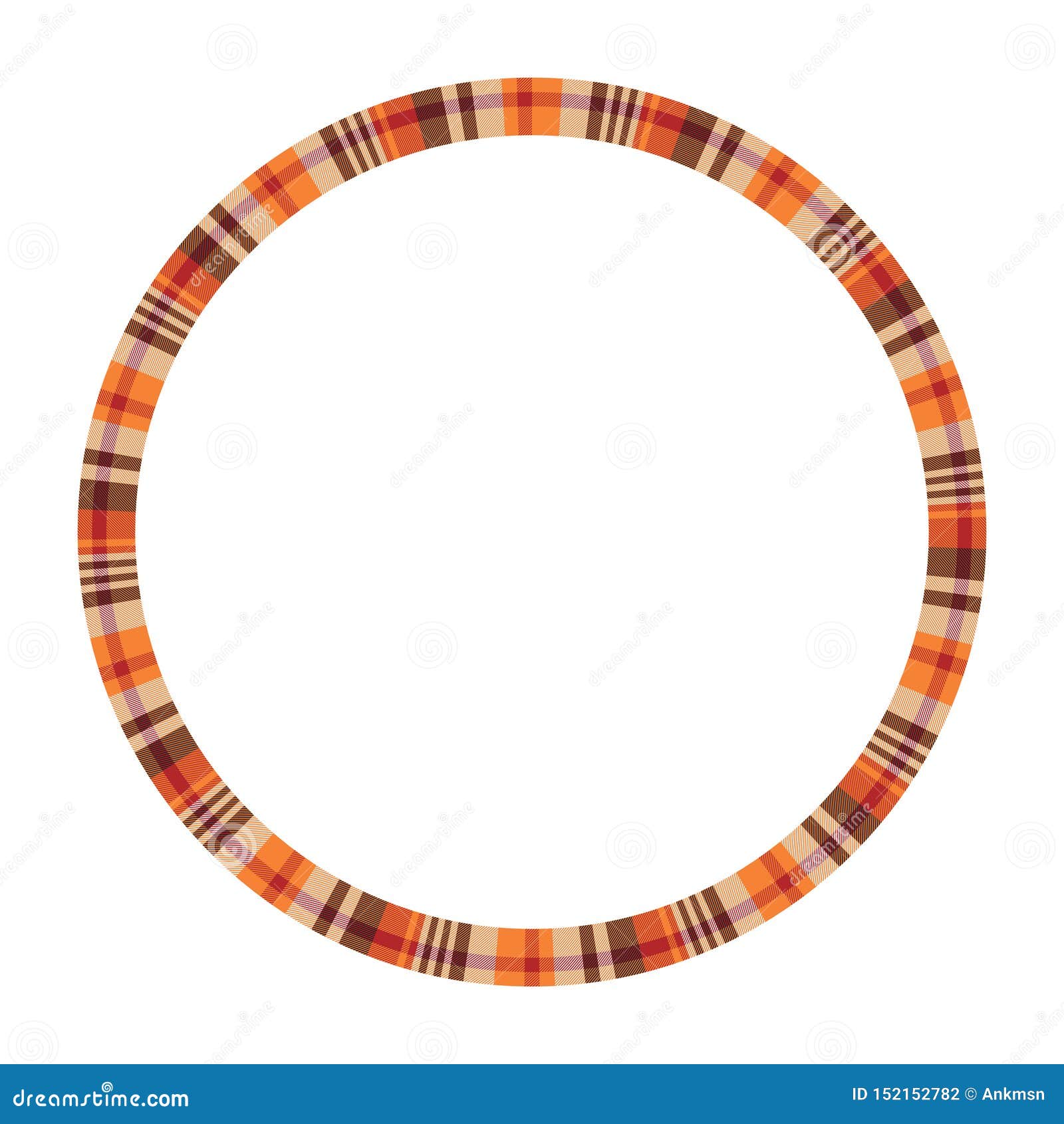 Round Frame Vector Vintage Pattern Design Template. Circle Border ...