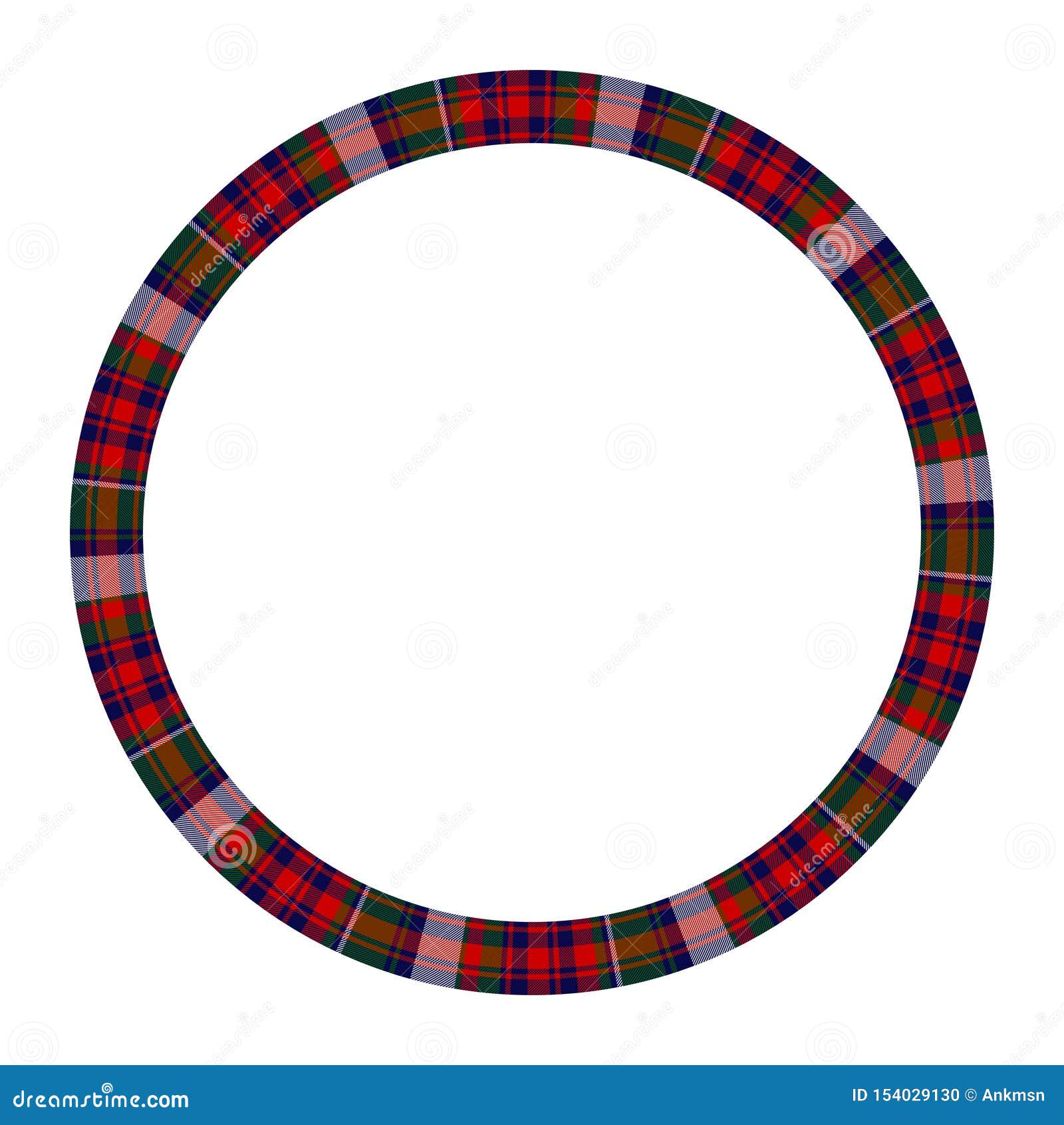 Round Frame Vector Vintage Pattern Design Template. Circle Border ...