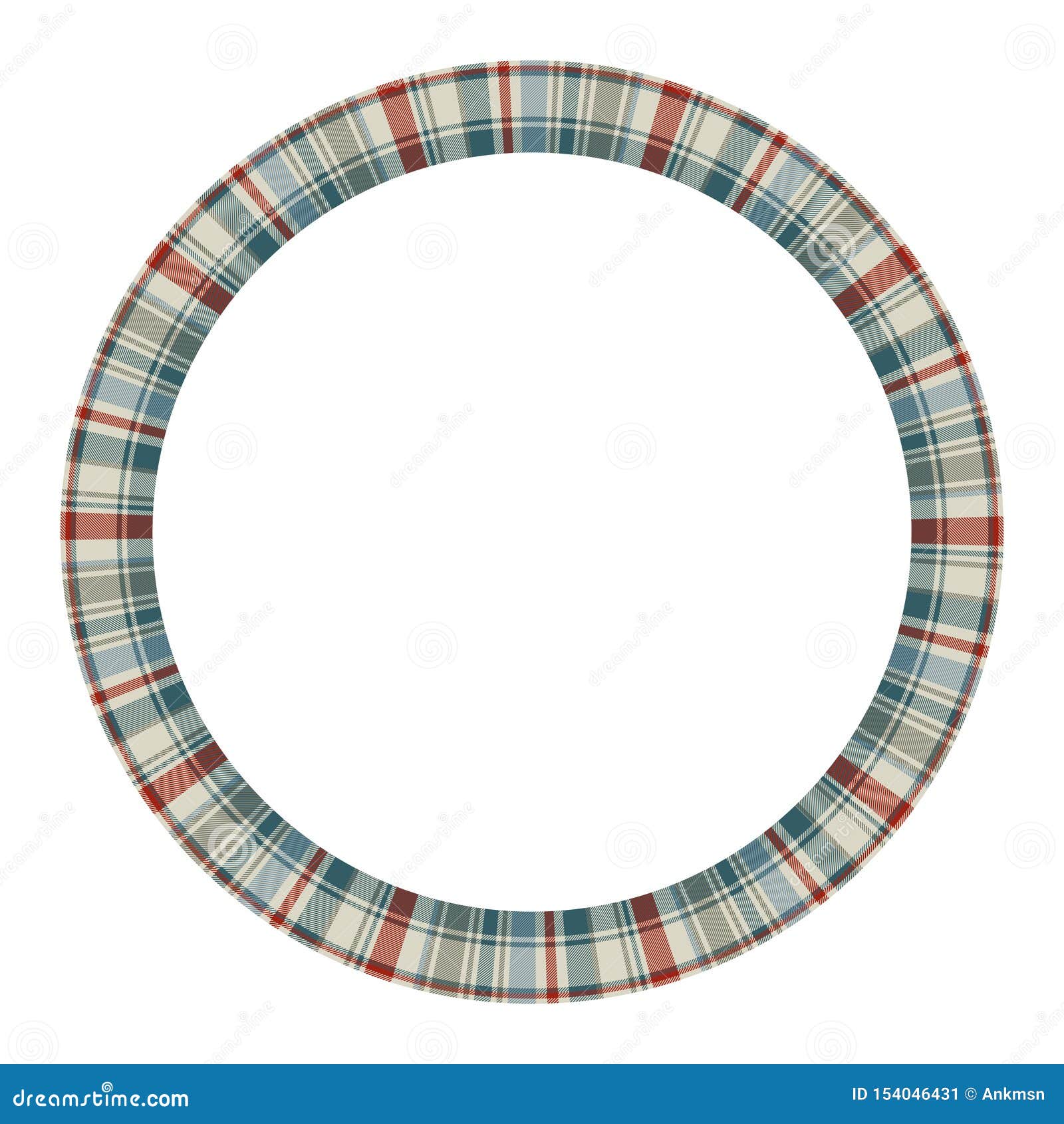 Round Frame Vector Vintage Pattern Design Template. Circle Border ...