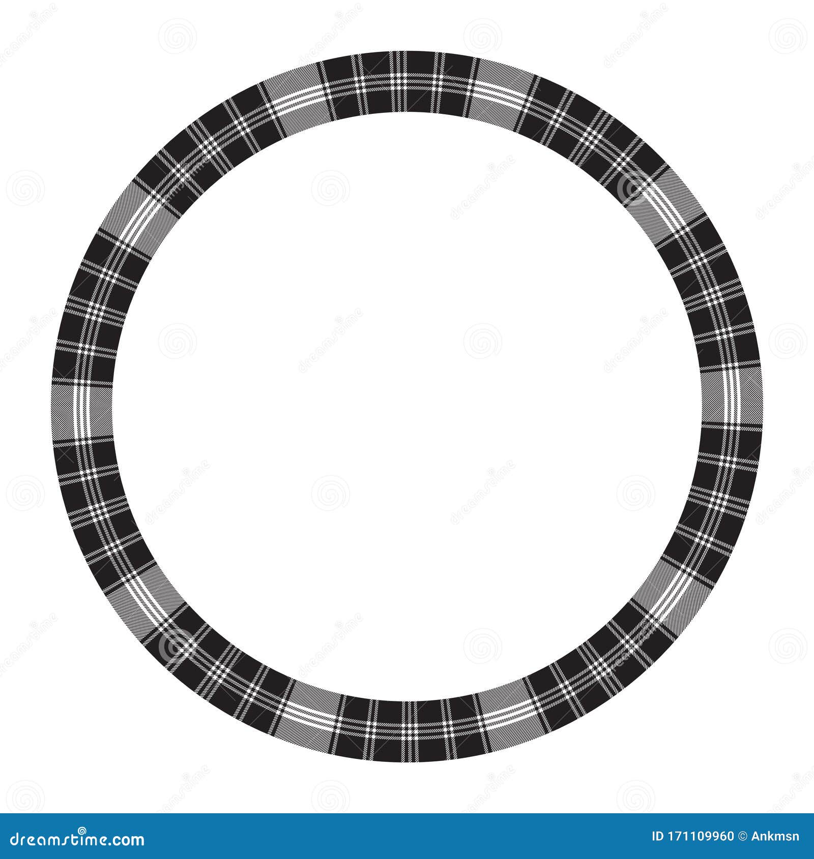 Round Frame Vector Vintage Pattern Design Template. Circle Border ...
