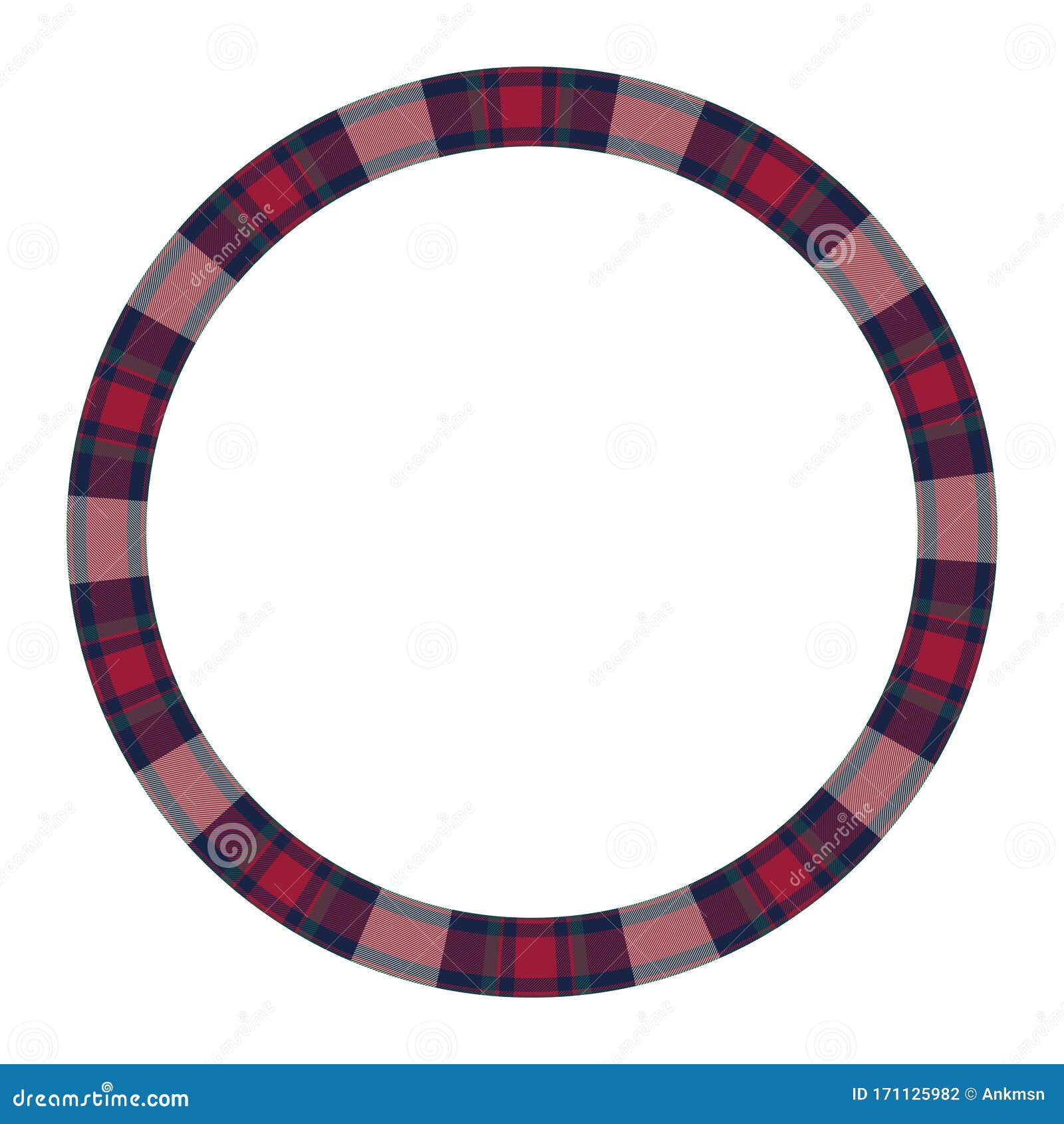 Round Frame Vector Vintage Pattern Design Template. Circle Border ...