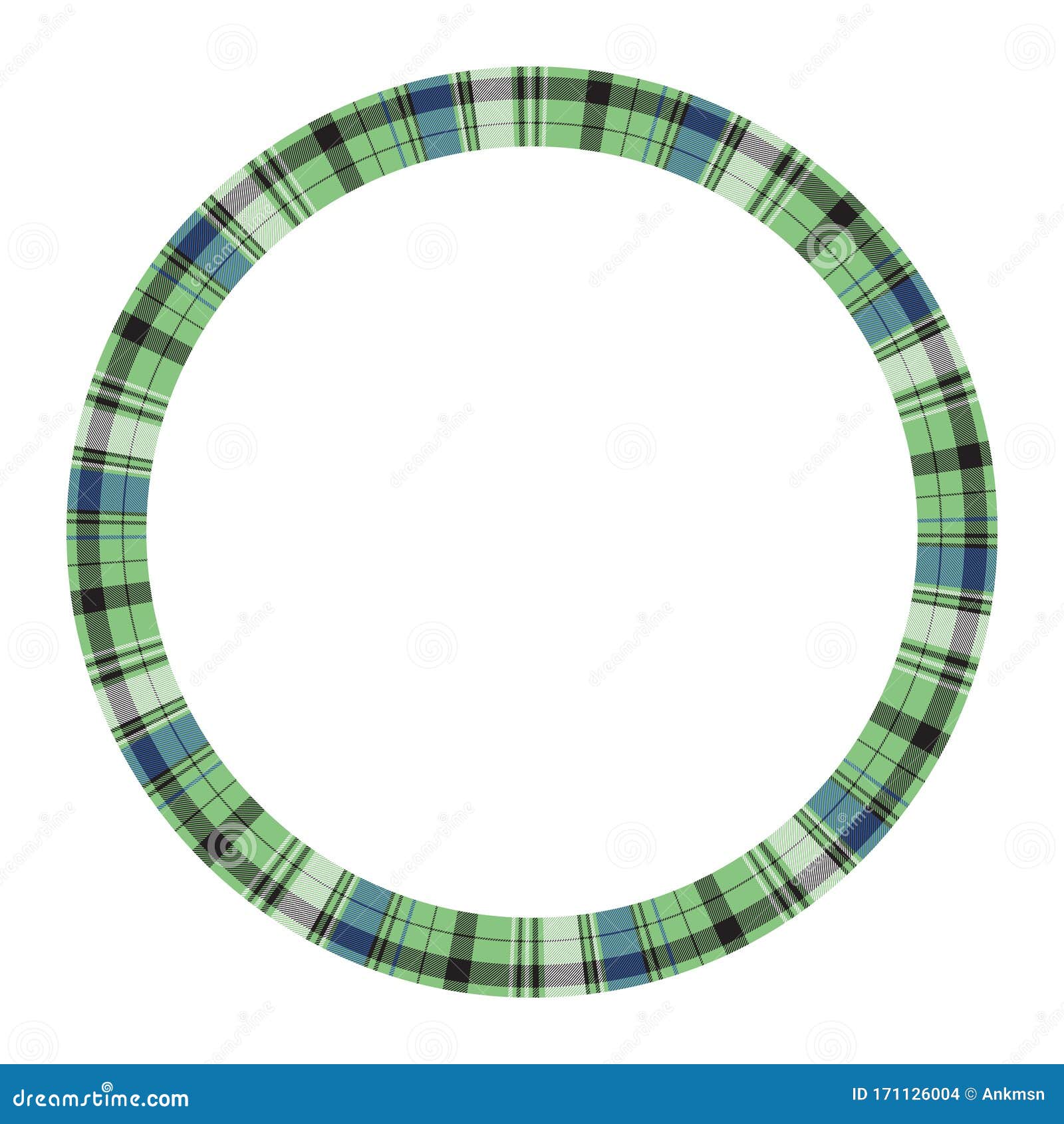 Round Frame Vector Vintage Pattern Design Template. Circle Border ...