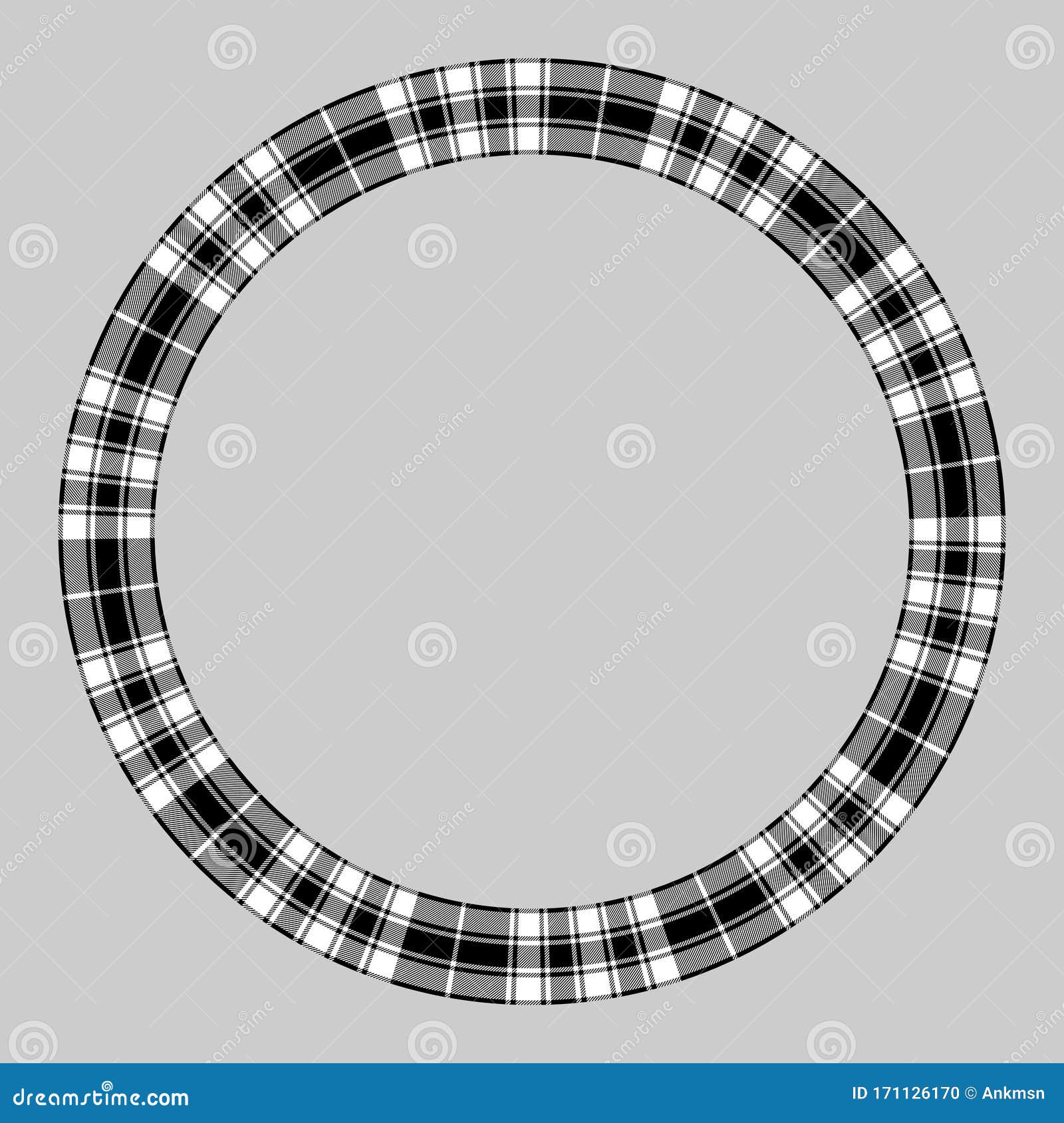 Round Frame Vector Vintage Pattern Design Template. Circle Border ...