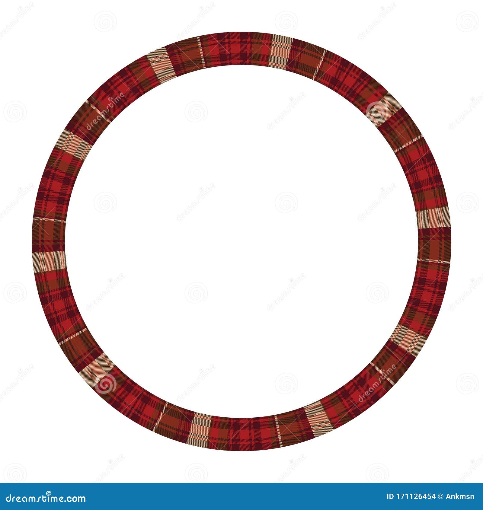 Round Frame Vector Vintage Pattern Design Template. Circle Border ...