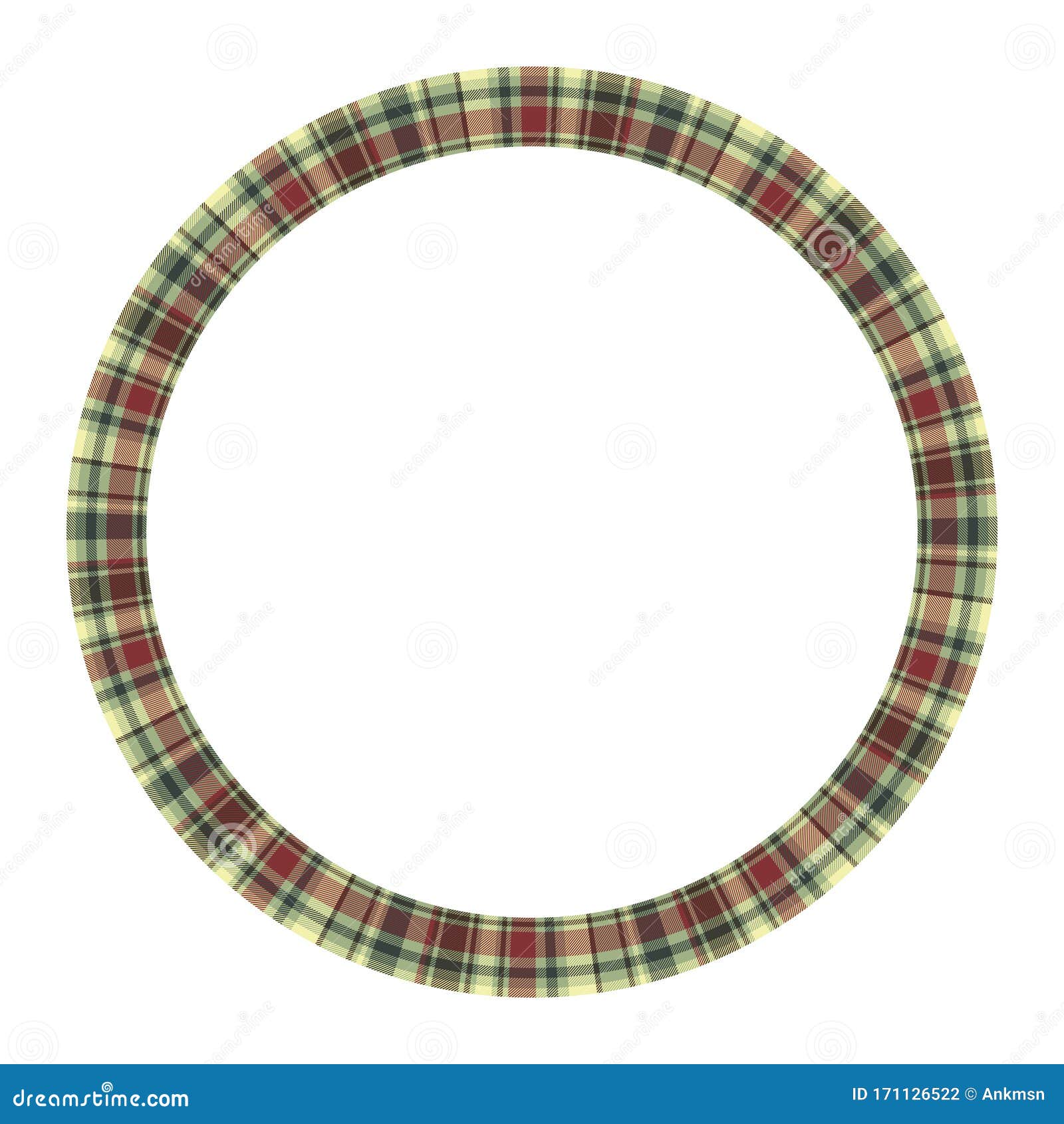Round Frame Vector Vintage Pattern Design Template. Circle Border ...