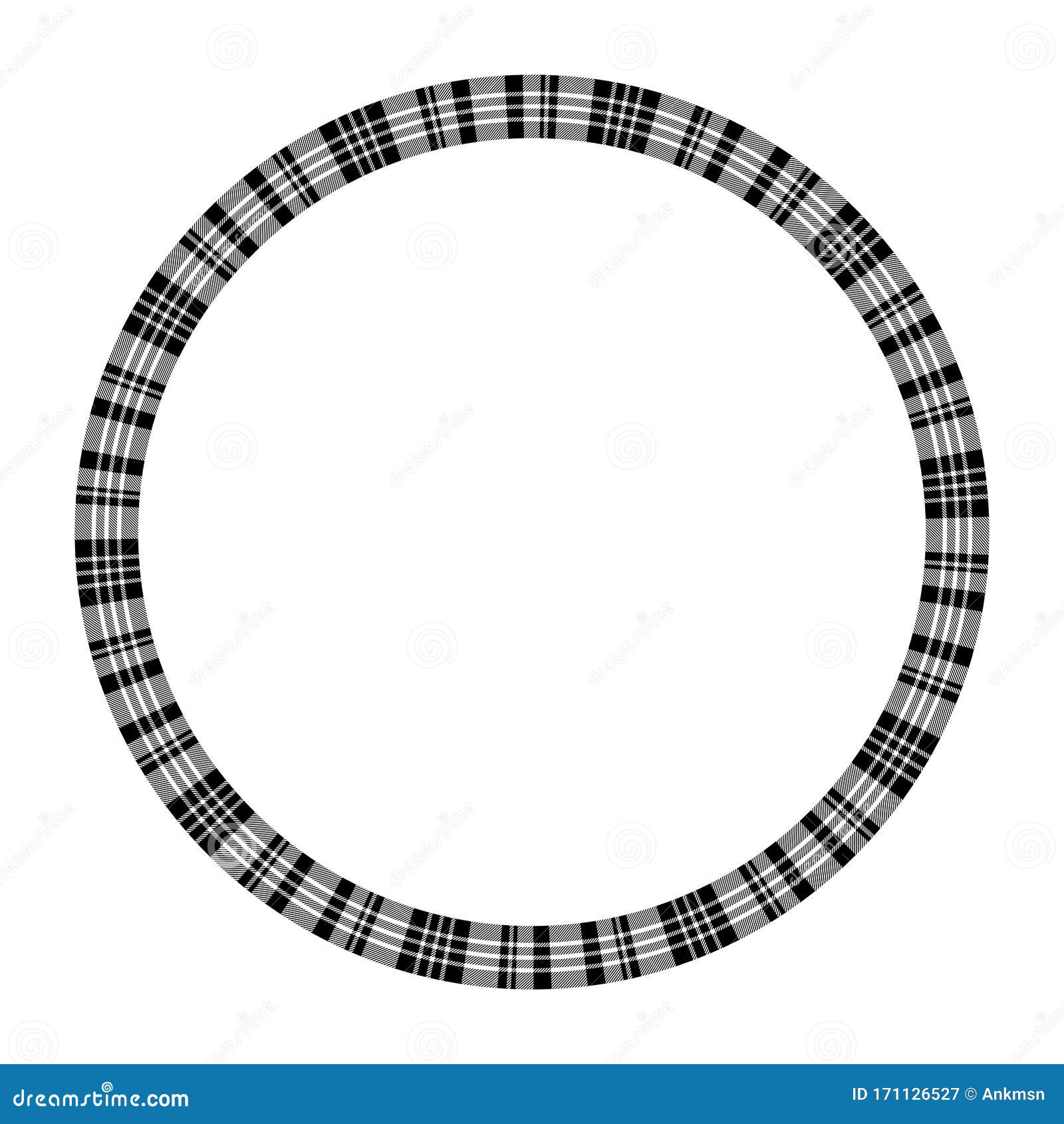 Round Frame Vector Vintage Pattern Design Template. Circle Border ...