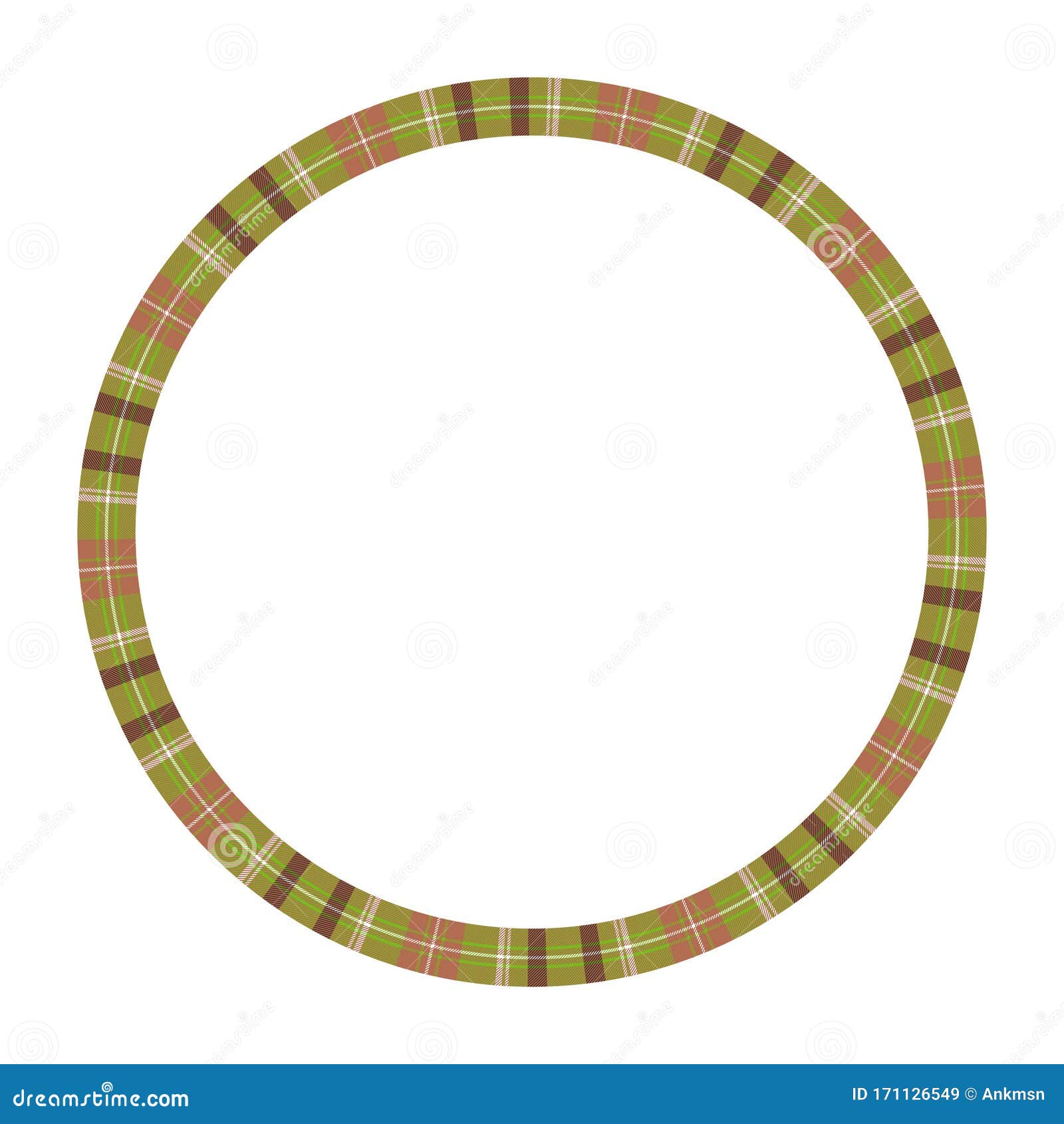 Round Frame Vector Vintage Pattern Design Template. Circle Border ...