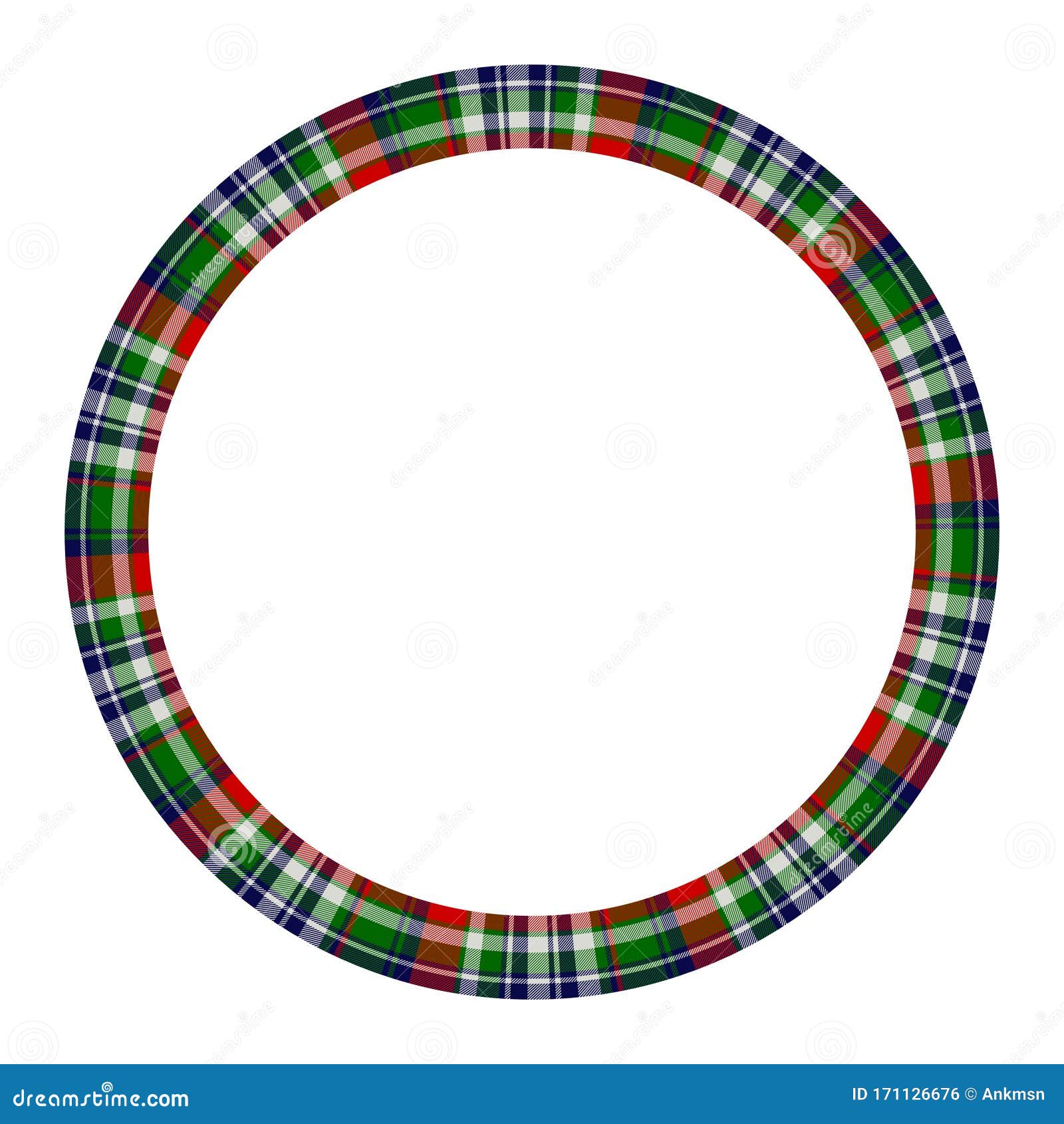 Round Frame Vector Vintage Pattern Design Template. Circle Border ...