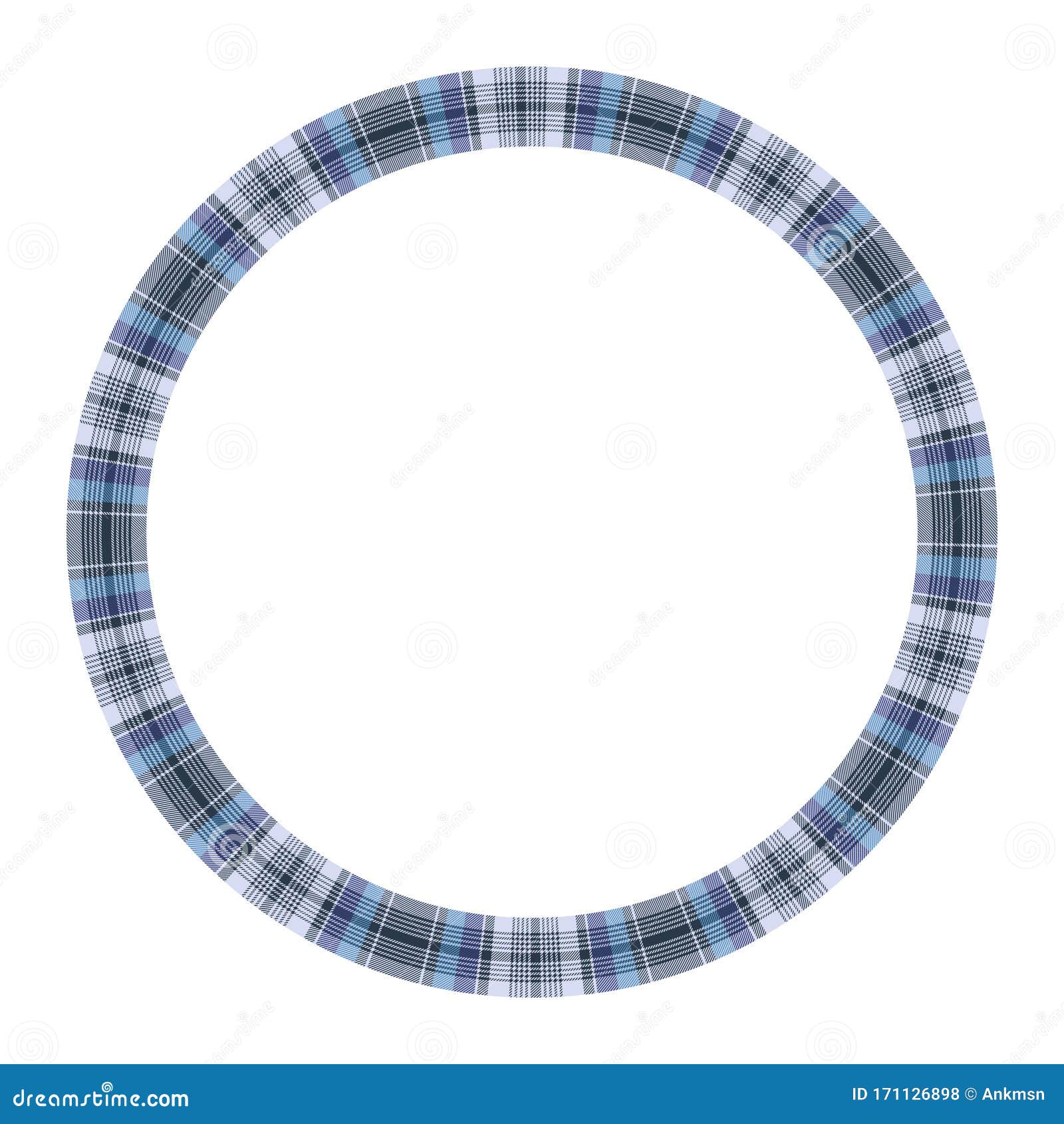 Round Frame Vector Vintage Pattern Design Template. Circle Border ...