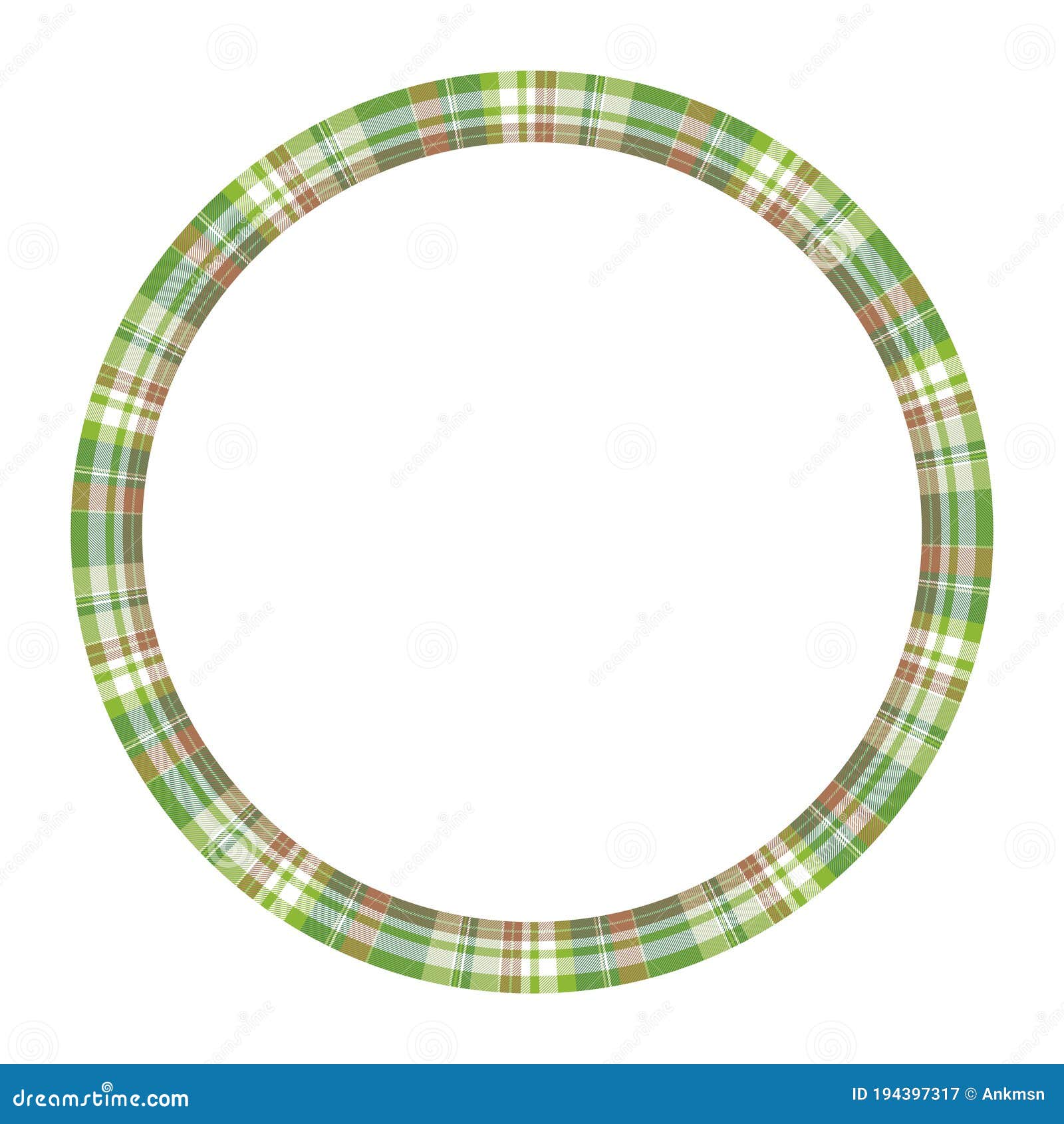Round Frame Vector Vintage Pattern Design Template. Circle Border ...