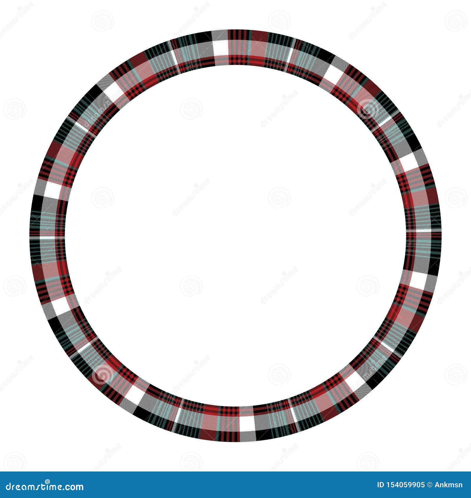 Round Frame Vector Vintage Pattern Design Template. Circle Border ...