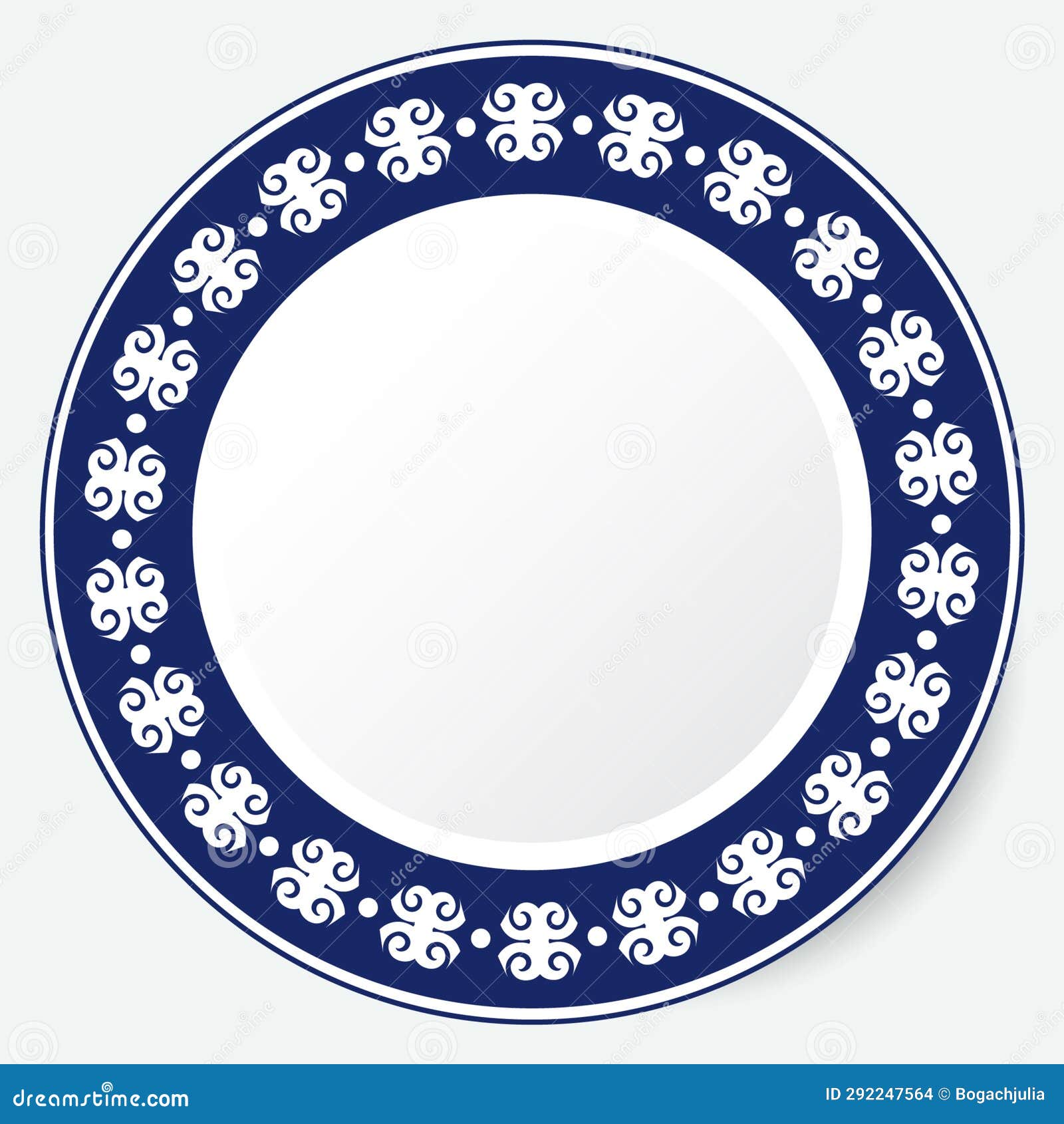 Round Frame, Workpiece for Your Design Stock Vector - Illustration of ...