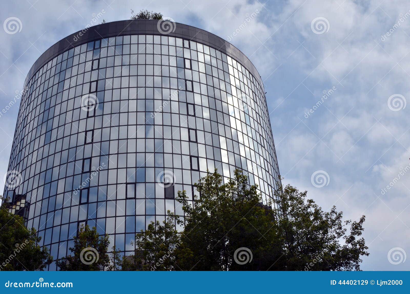 Round glass building stock image. Image of high, tall - 44402129