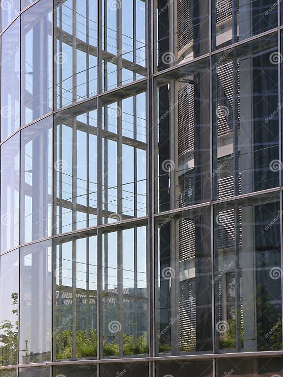 Round glass wall stock image. Image of tower, isolated - 699467