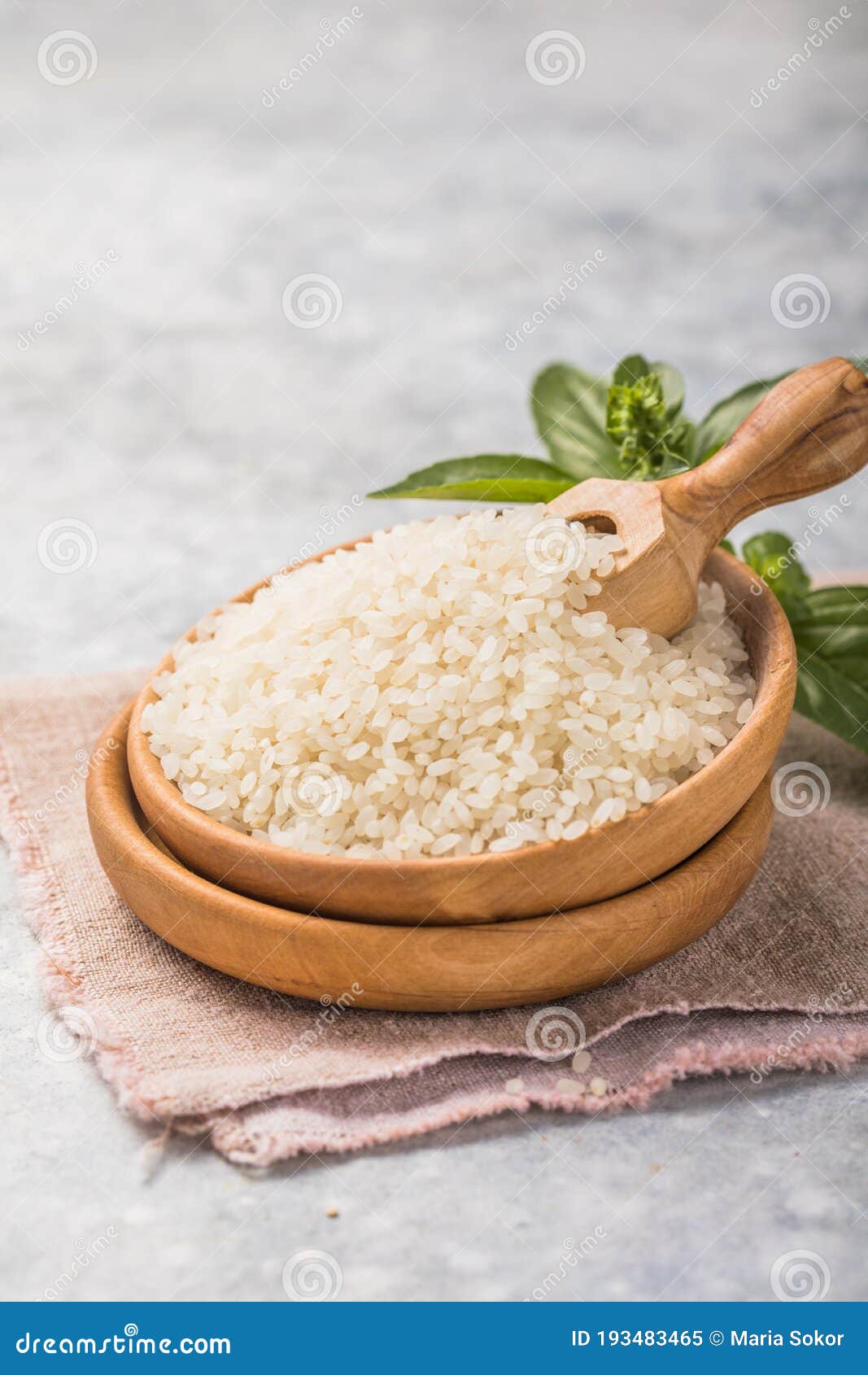 Round Grain Rice Background Stock Image - Image of grained, pattern ...