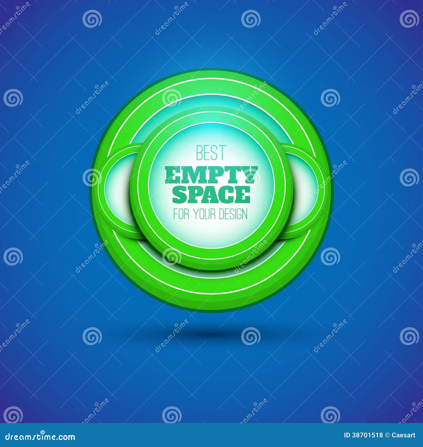 Round green frame stock illustration. Illustration of bubble - 38701518