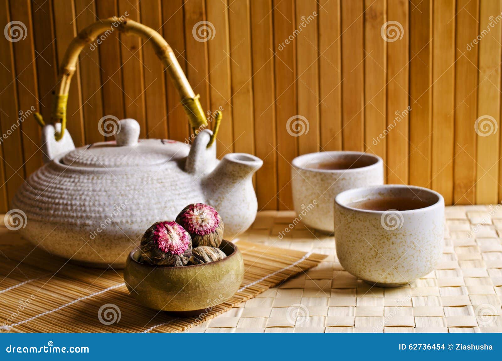Round green tea stock photo. Image of blossom, concept - 62736454