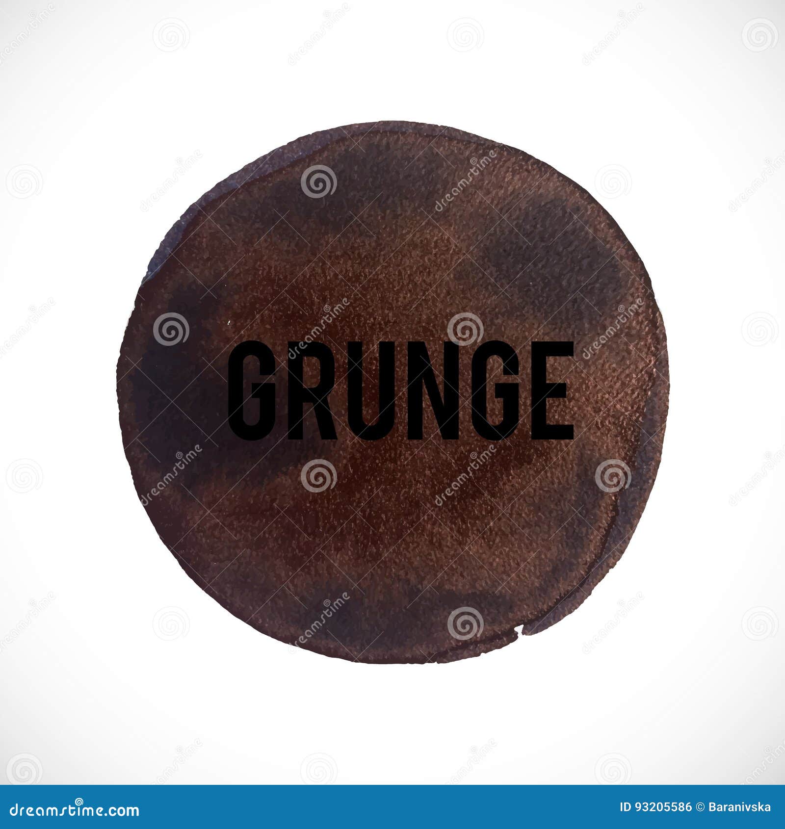 Round-grunge stock vector. Illustration of creative, element - 93205586