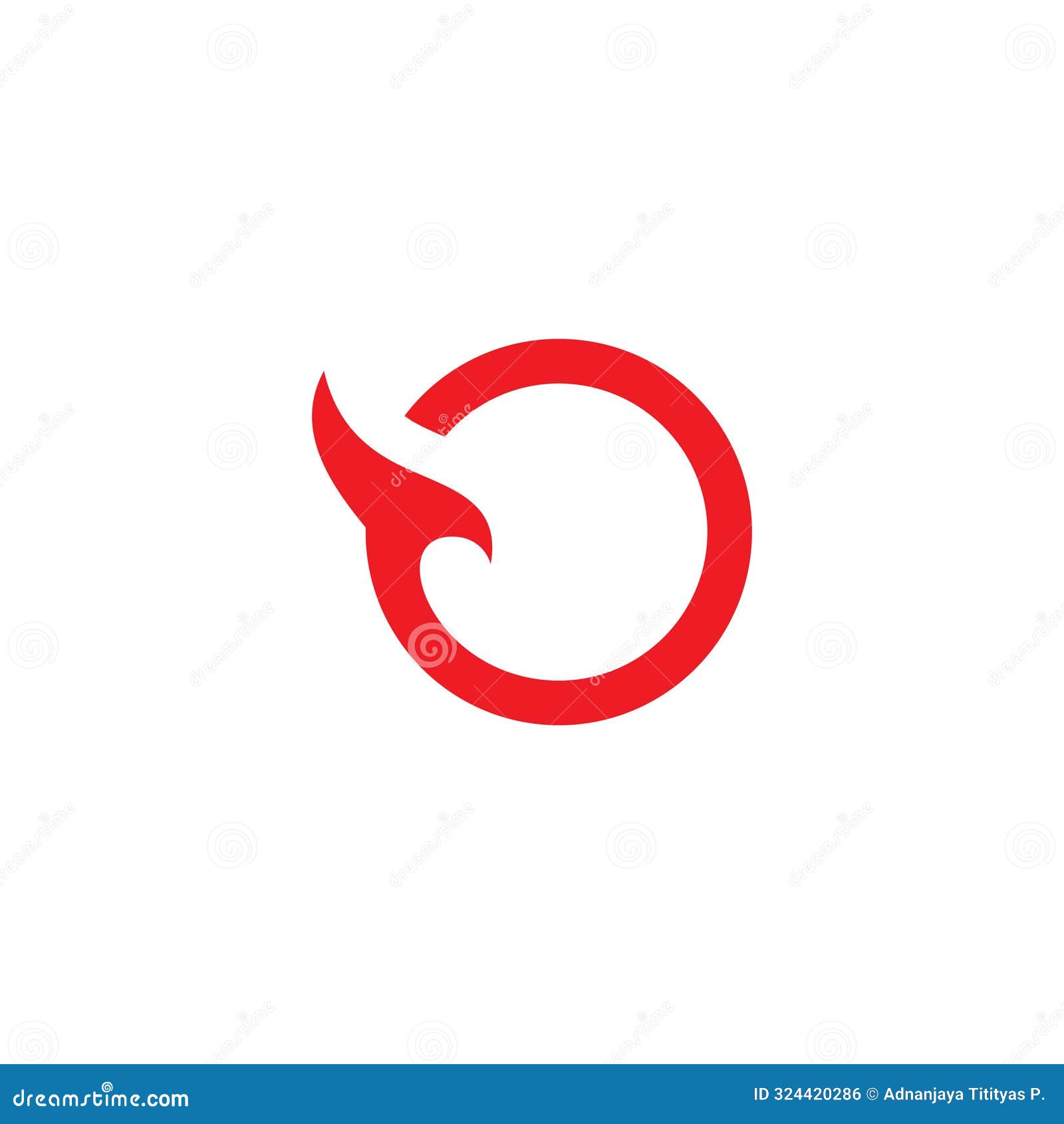 Round Hawk Head Simple Silhouette Logo Vector Stock Photo - Image of ...