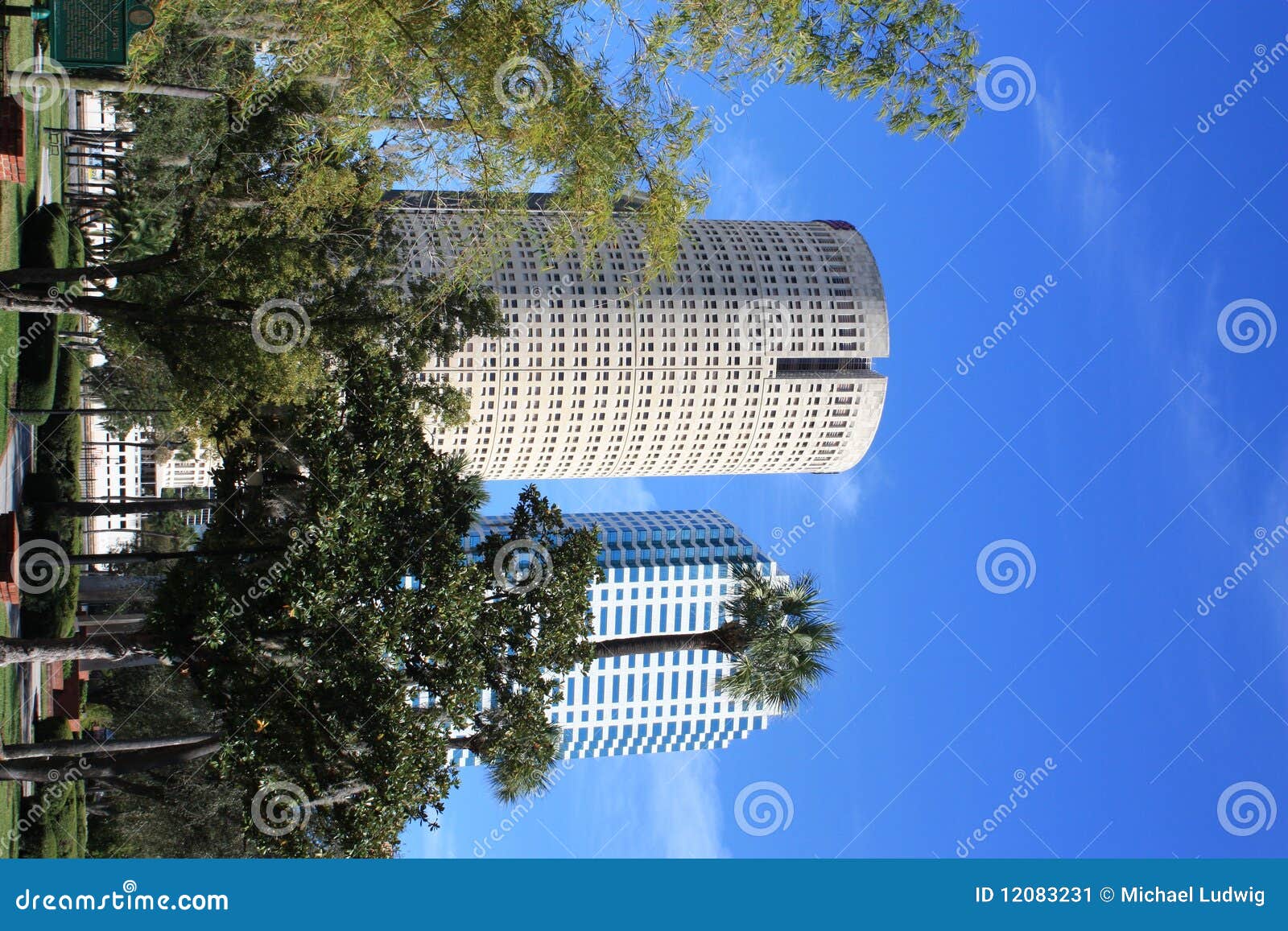 Round High Rise stock image. Image of rise, florida, tampa - 12083231